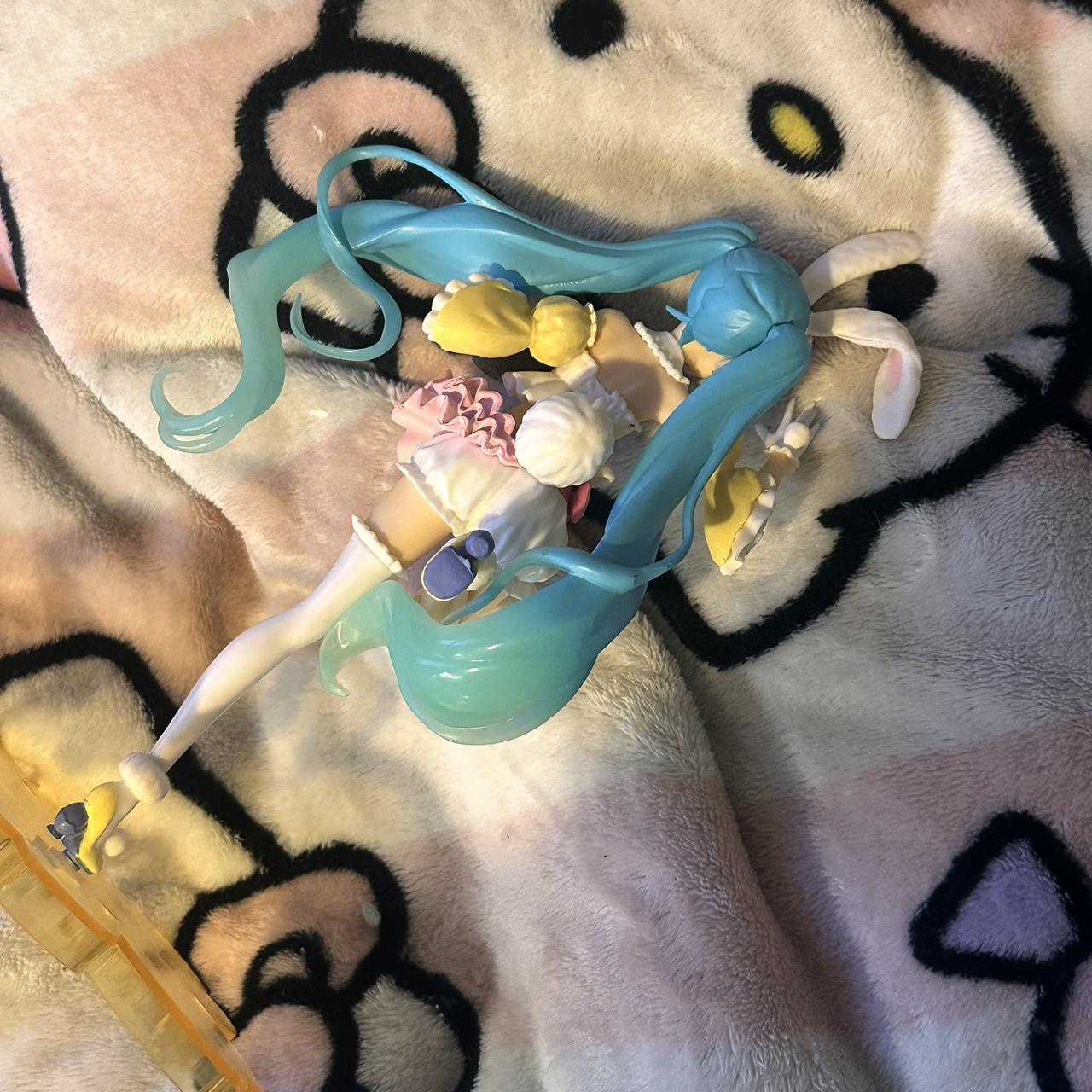 bootleg hatsune miku easter bunny figure... - Depop