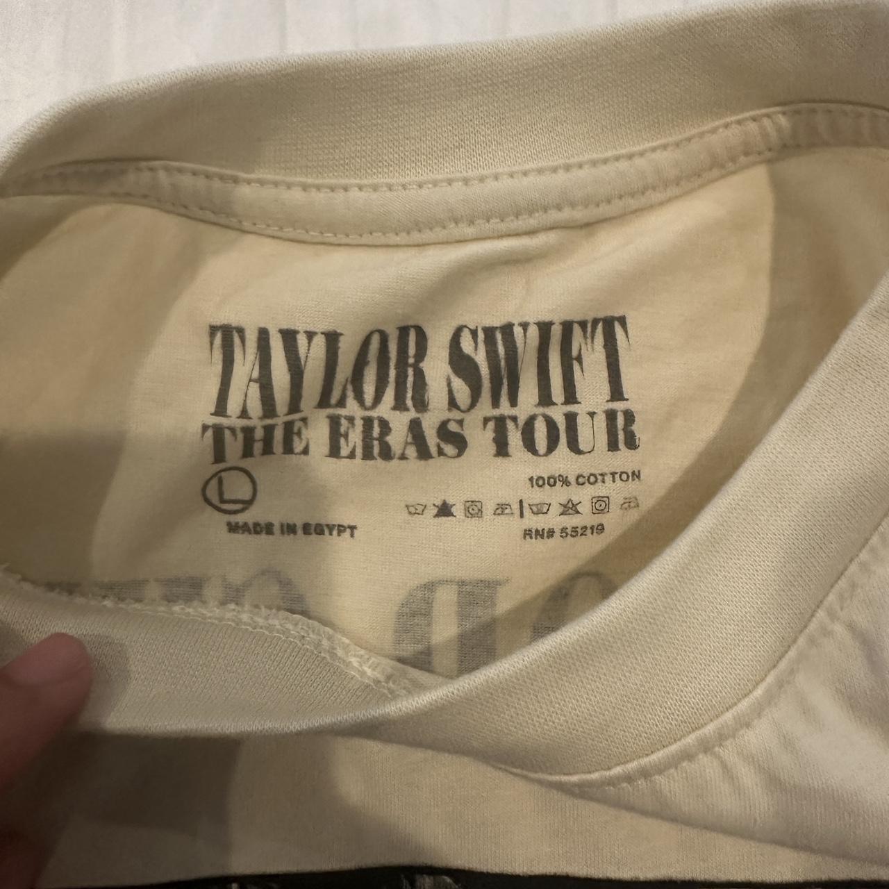 Eras tour merch shirt New Large... - Depop
