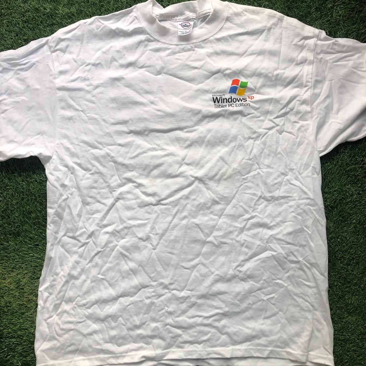 Microsoft Windows xp shirt Length 30 Pit to pit 23 - Depop