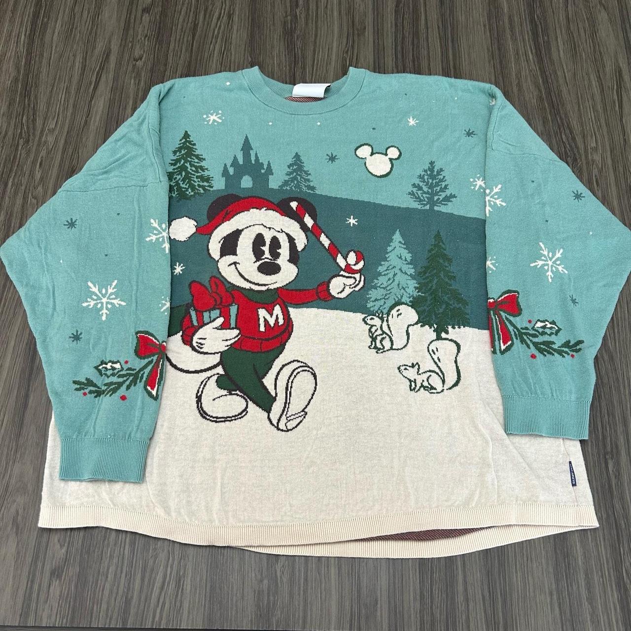 Walt Disney Spirit Jersey Christmas Mickey Seasons... - Depop