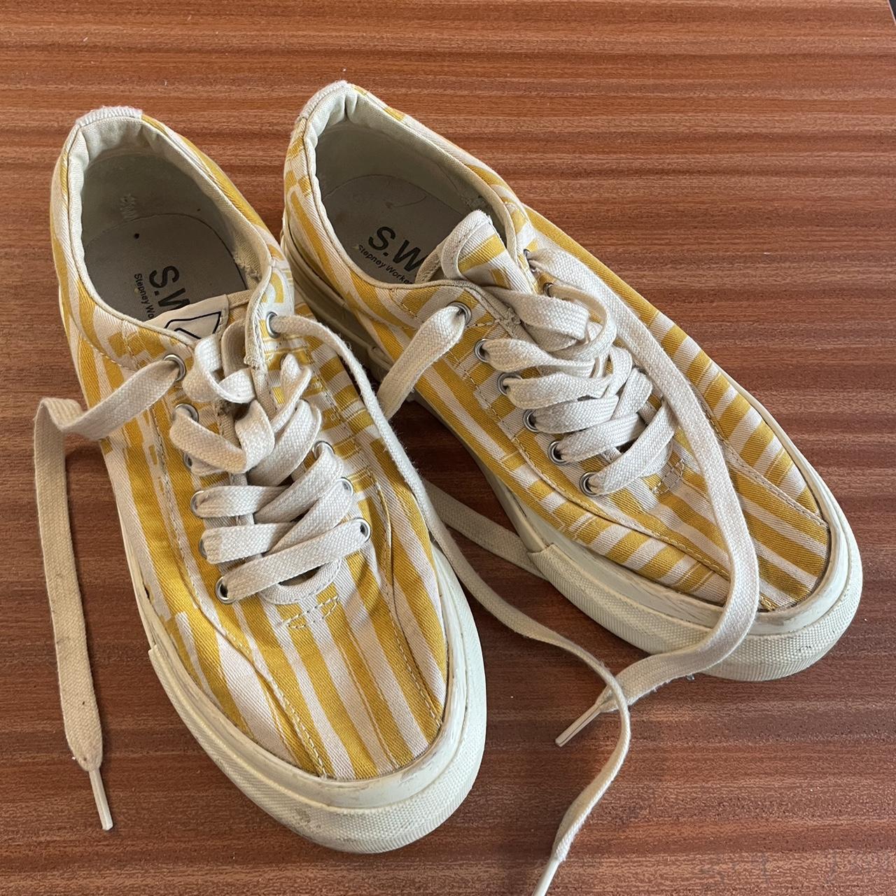 £30 !! SWC STEPNEY WORKERS CLUB yellow and white... - Depop