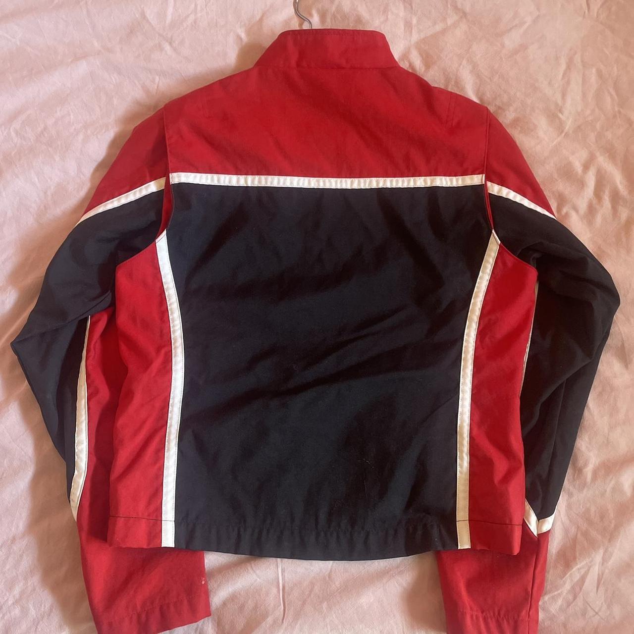 FOX RACING JACKET - red and black windbreaker XS -... - Depop