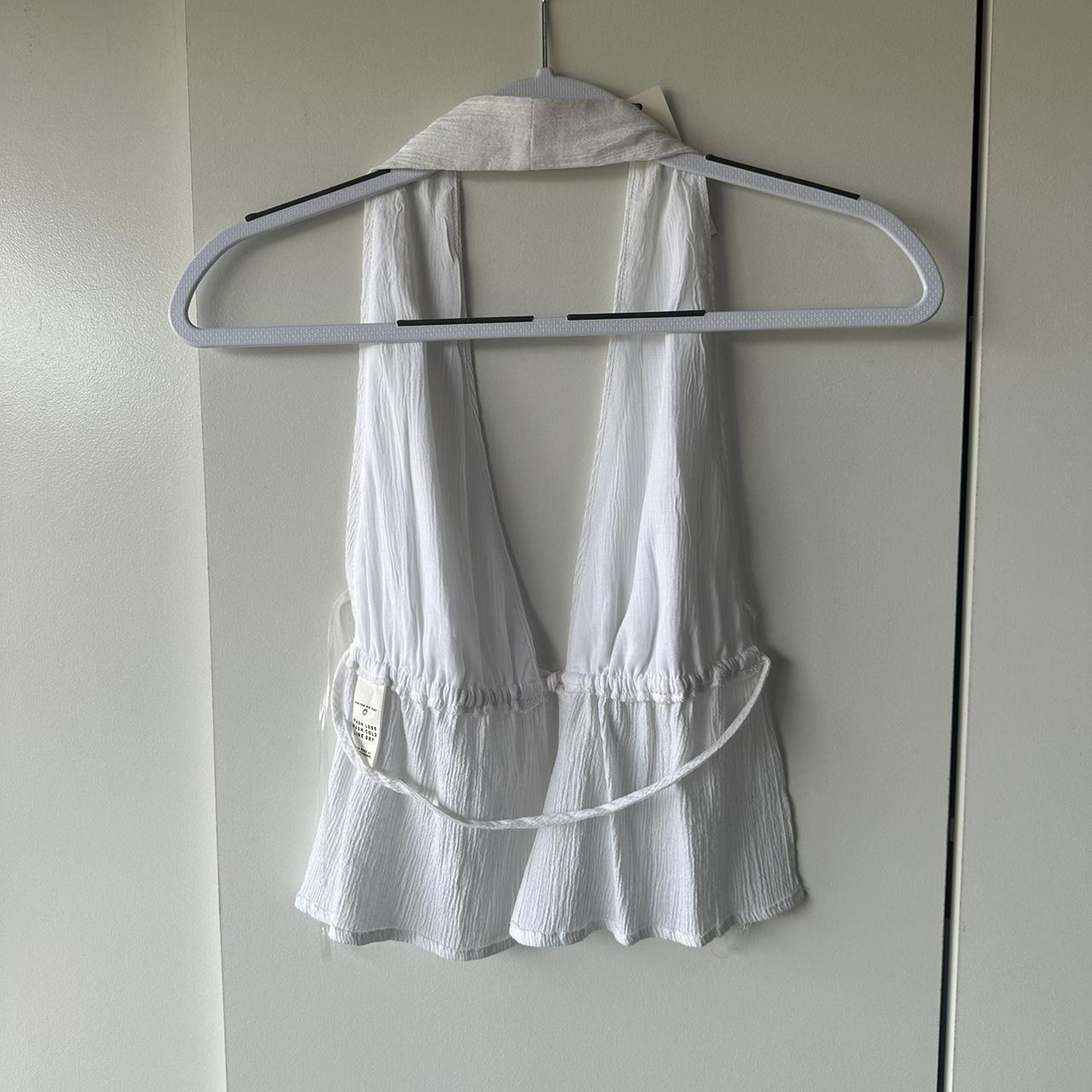 Glassons Backless front tie top. Brand new, never... - Depop