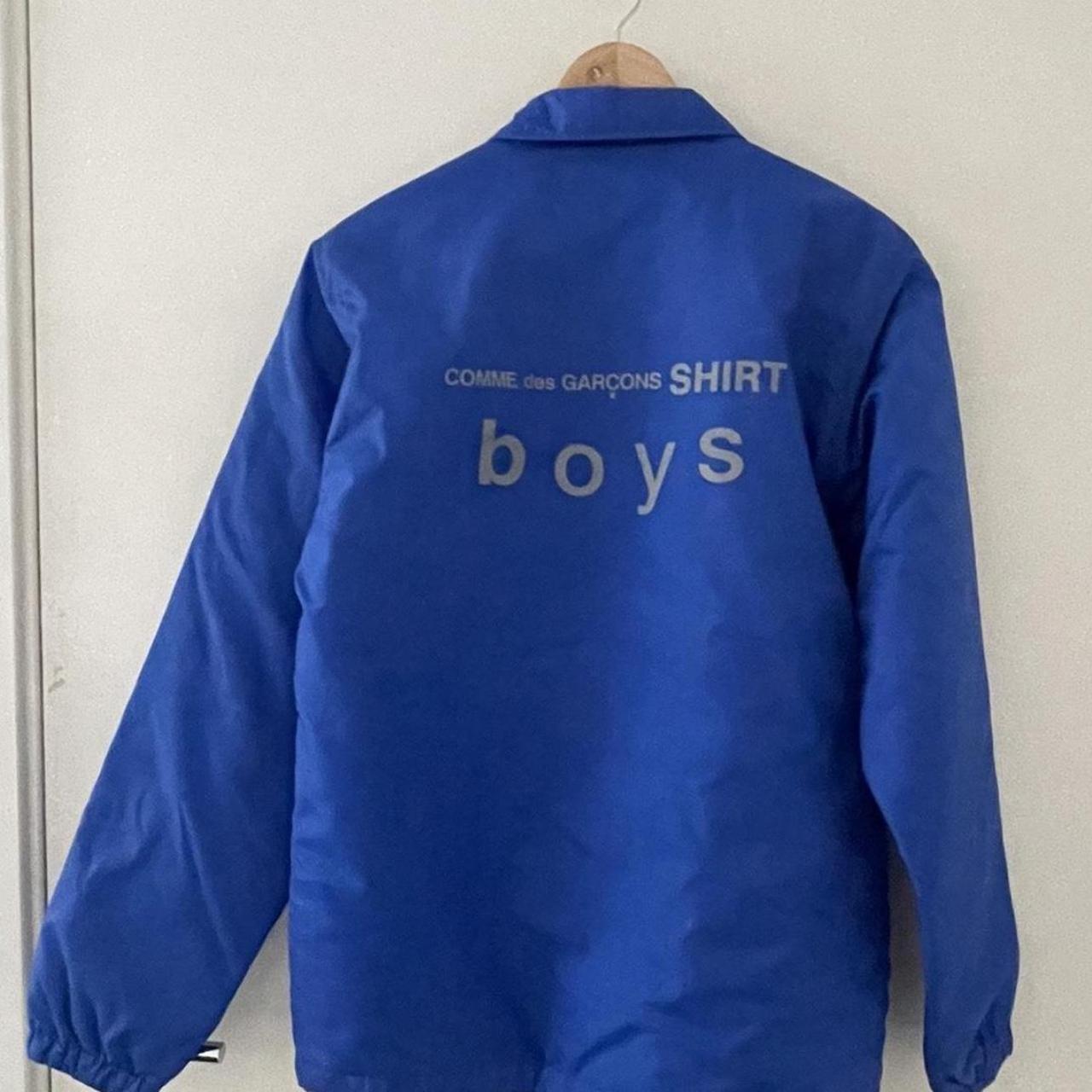 Comme Des Garcons CDG SHIRT Coach Jacket Size L fits... - Depop