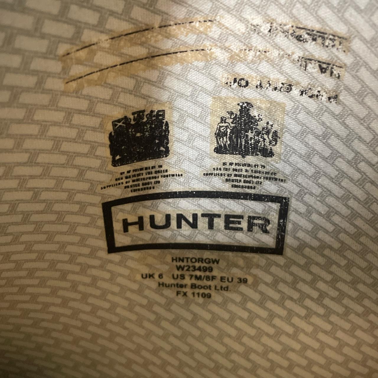 Black Hunter boots Size US 7M/8F Good condition ... - Depop