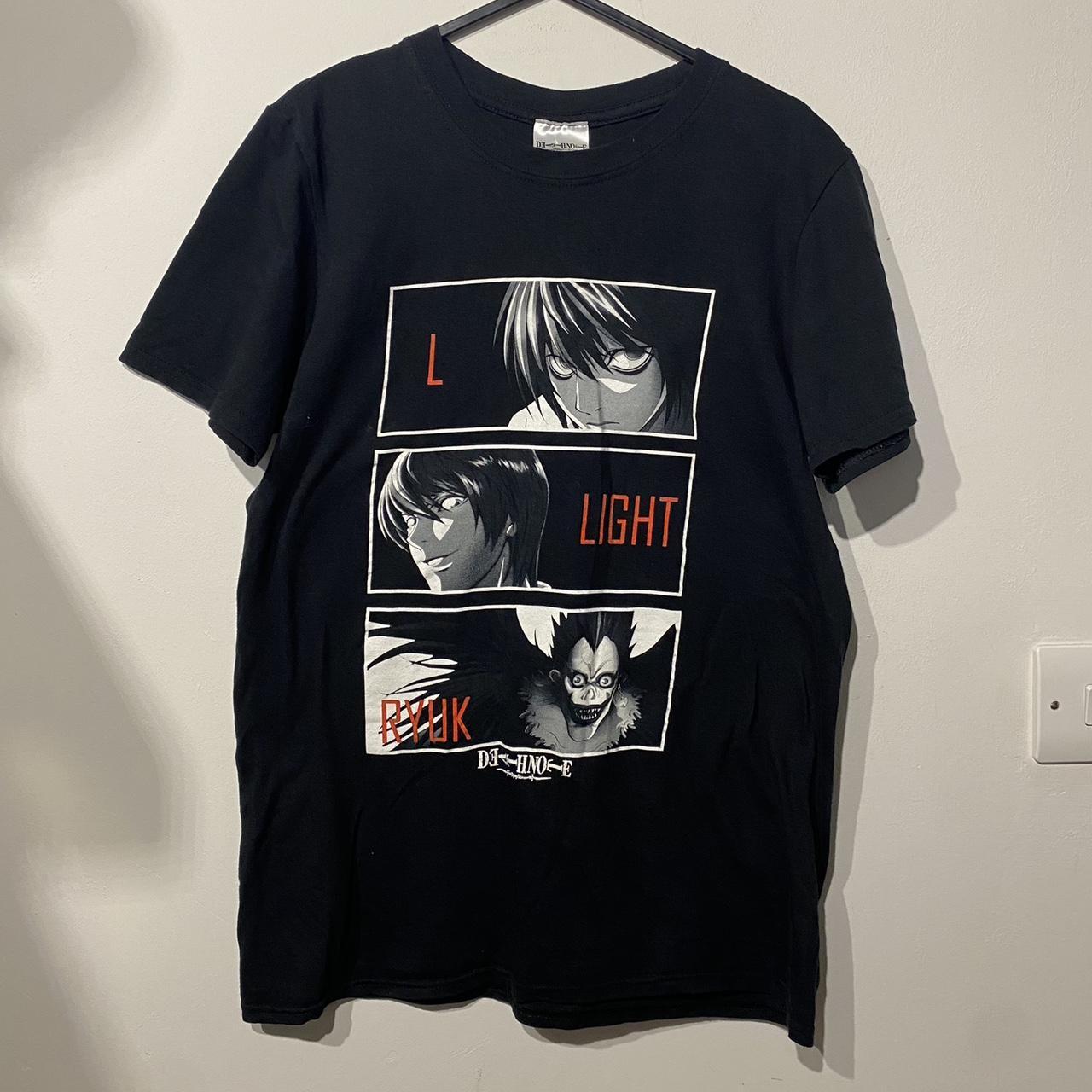 death note t shirt small - Depop