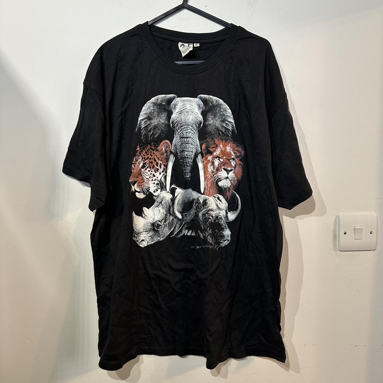 abercrombie and fitch animal t shirt XL | Depop