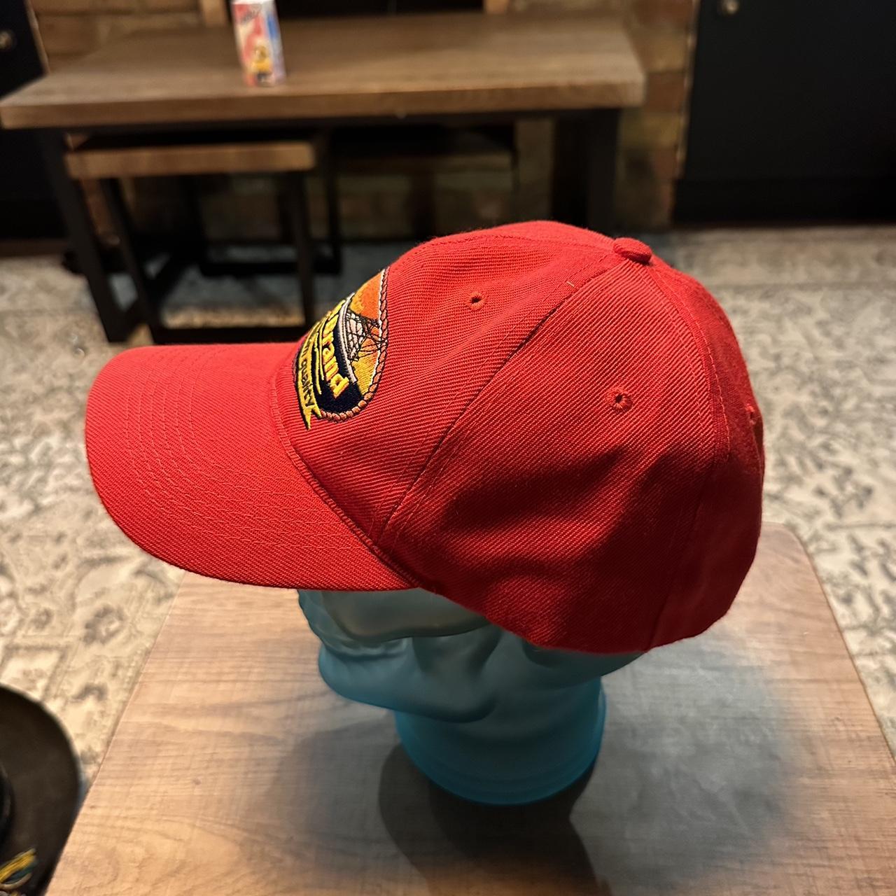 ibco brand seafood fish hat cap red | Depop