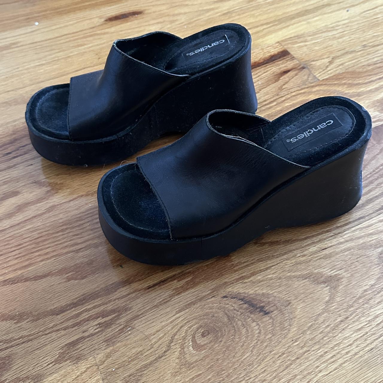 chunky y2k platforms from candie's. obsessed with... | Depop