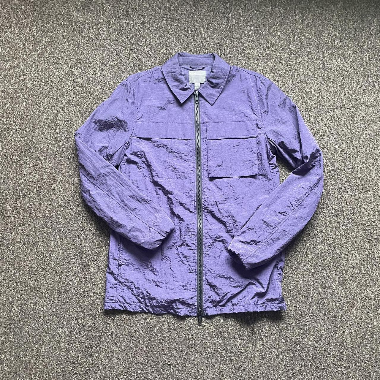 Long line Purple Sharp Finish Jacket / Smart Casual... - Depop