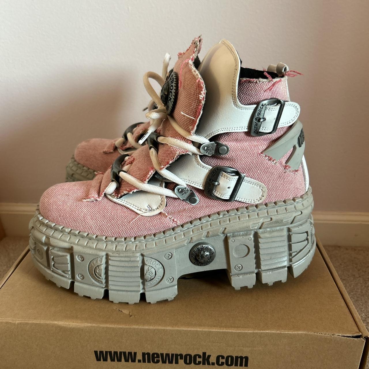 new rock TANK M-WALL052-V4 ankle boots!! comes in... - Depop