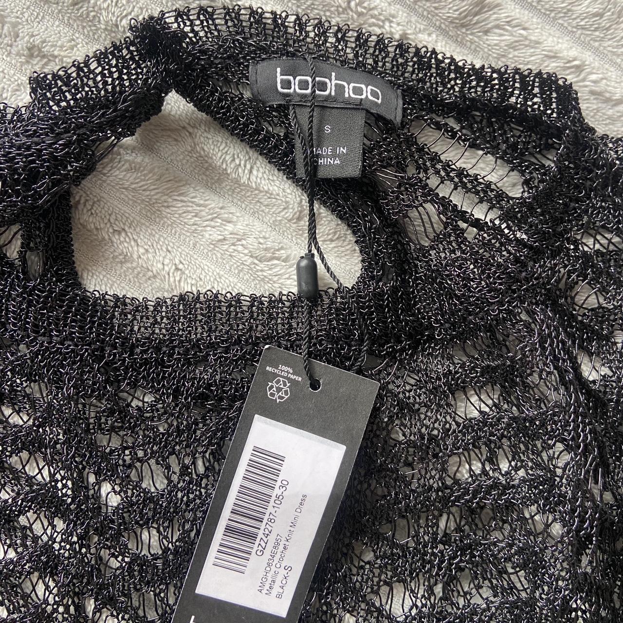 Boohoo knitted dress beach cover up - Depop