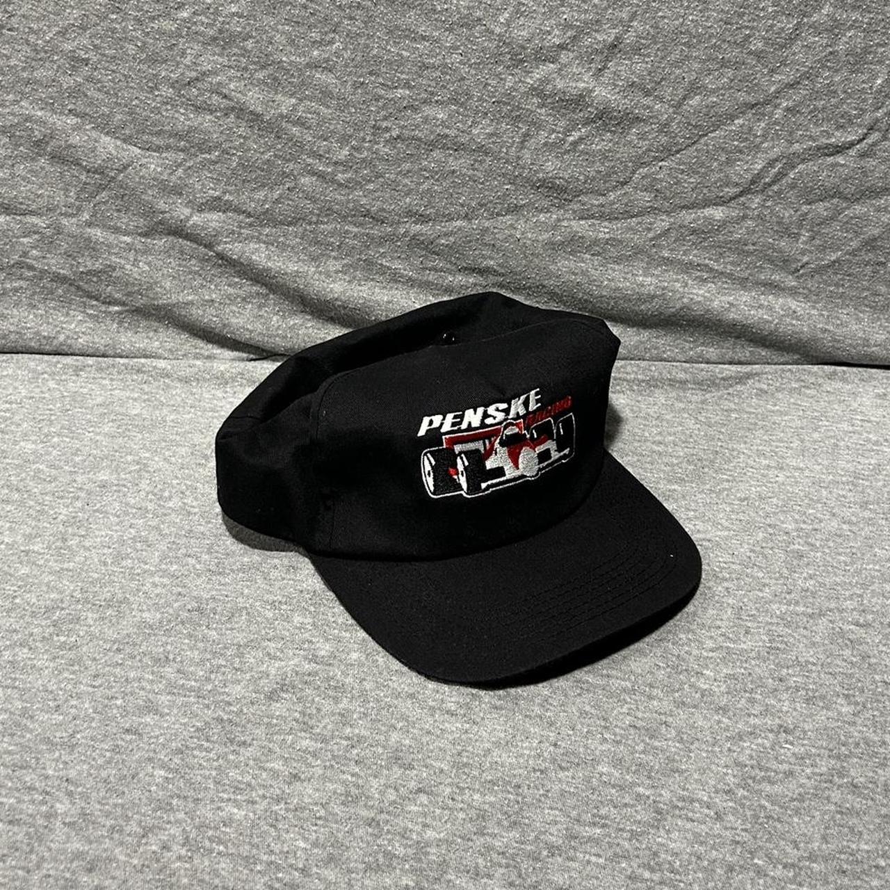 Penske Racing Black Racecar Baseball Cap OSFA,... - Depop