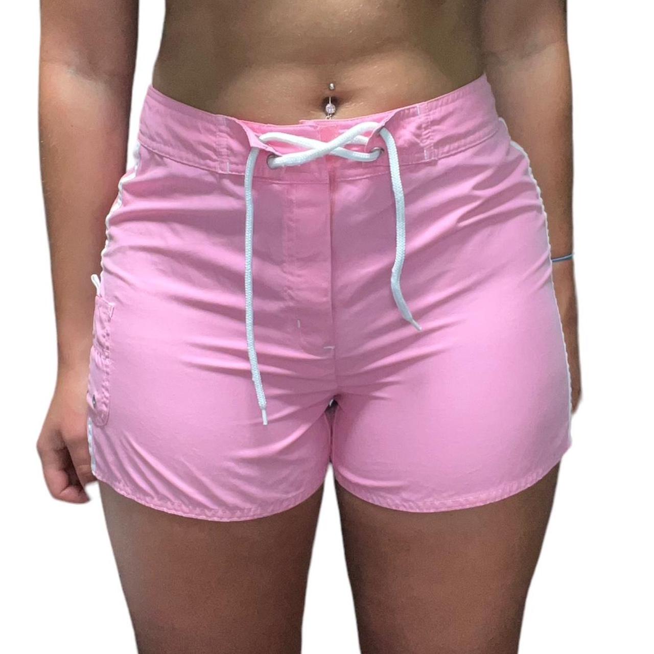 Pink Swim Shorts 🦩 These Shorts Are The Cutest Depop