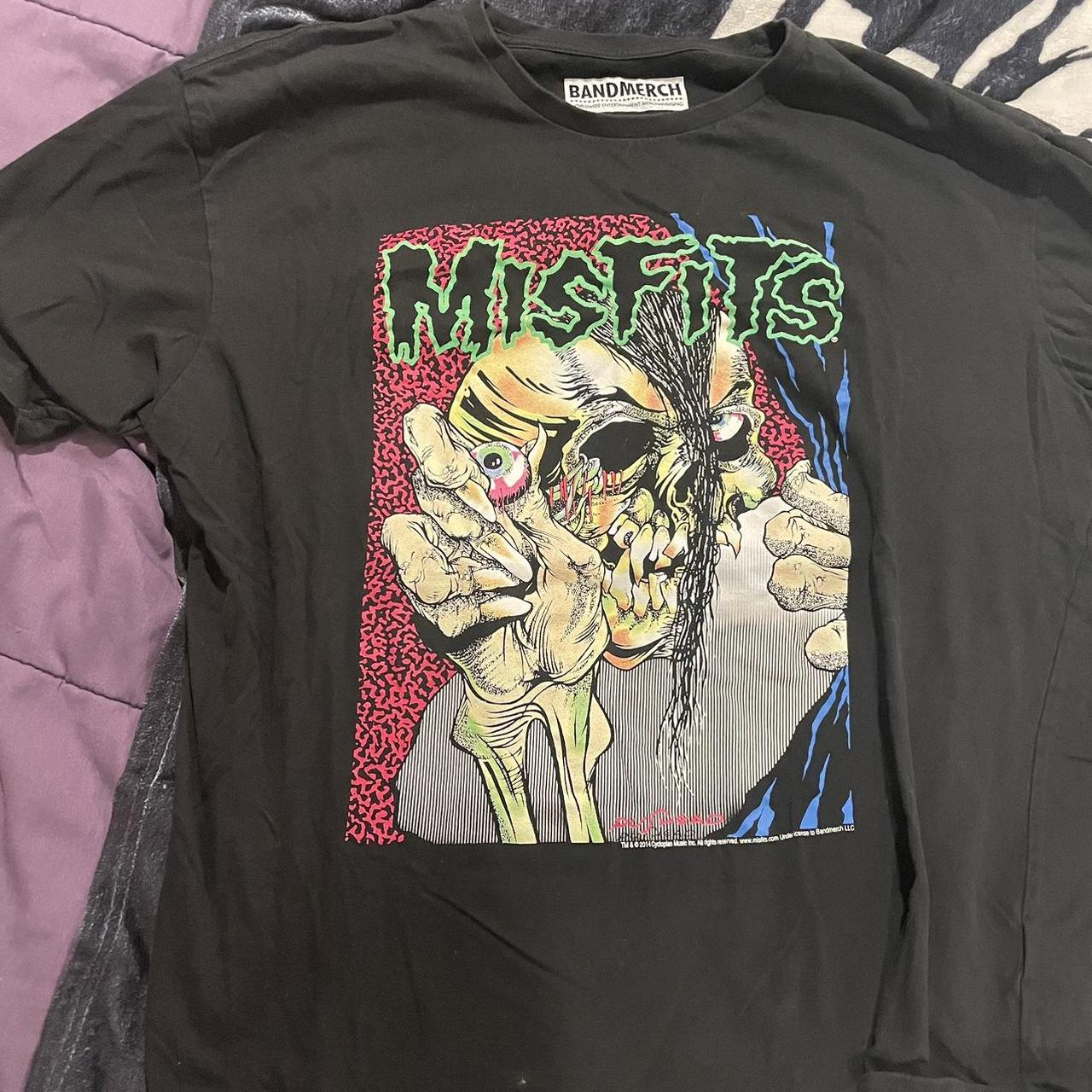 Misfits Pushead Eye shirt, XXL but fits like an XL - Depop