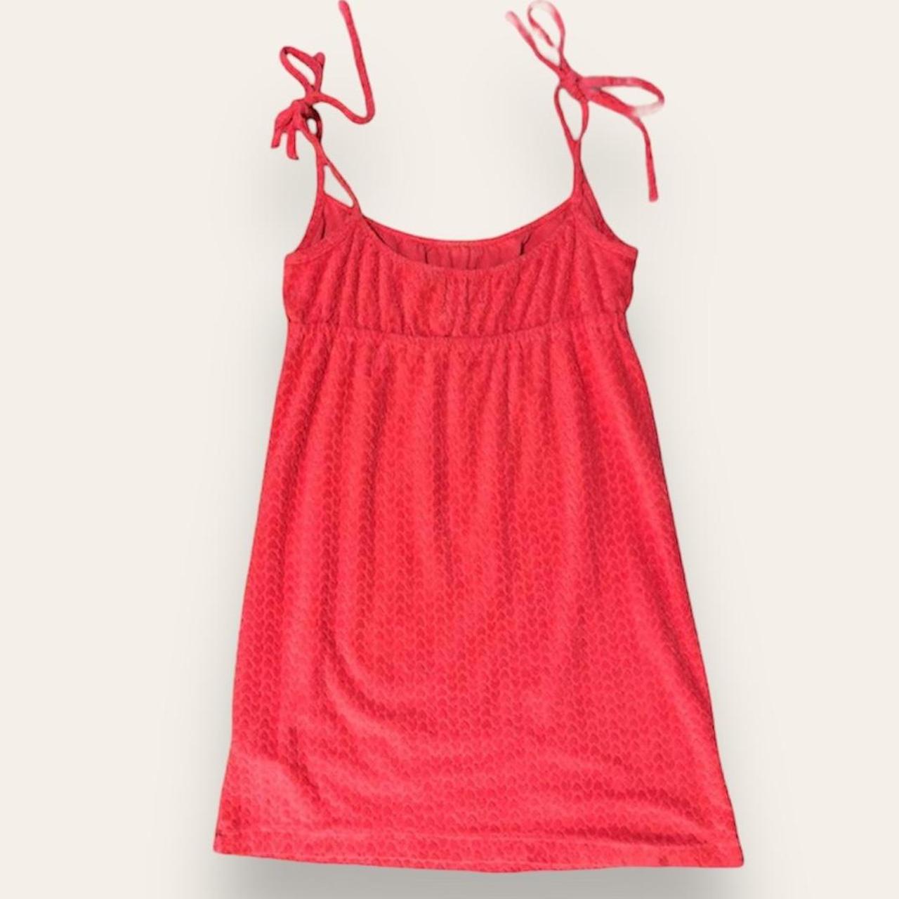 Pink y2k juicy couture Terri cloth heart dress!... - Depop