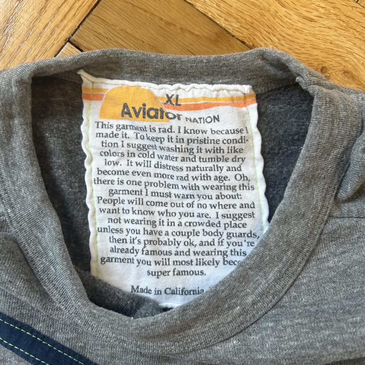 Aviator Nation Daydream Relaxed Crewneck... - Depop