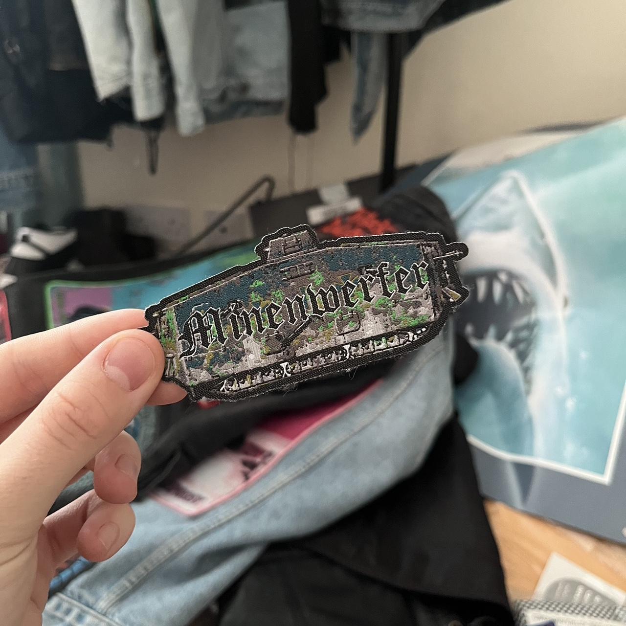 Minenwerfer small tank patch #metal #blackmetal... - Depop