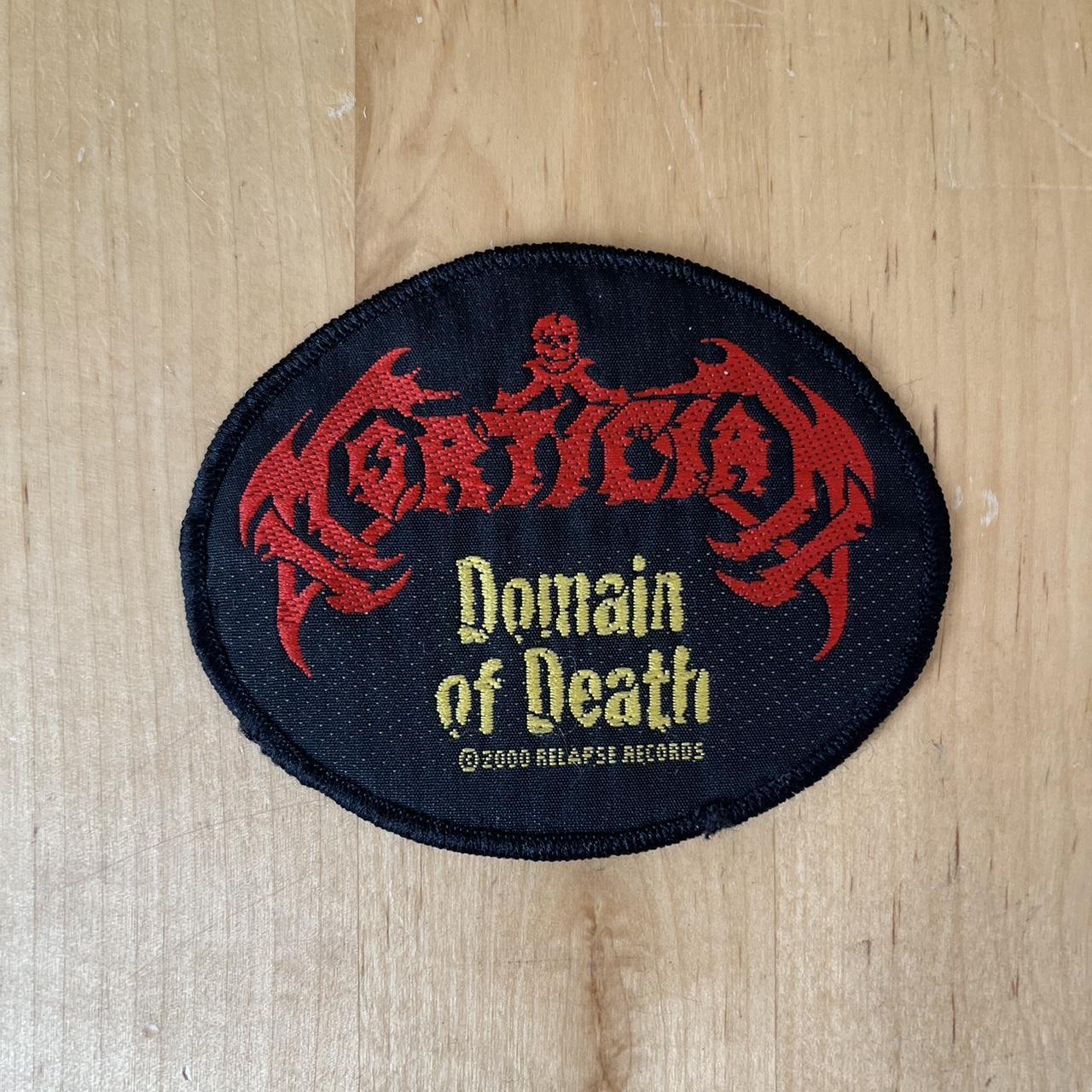 Vintage mortician patch #metal #patch - Depop