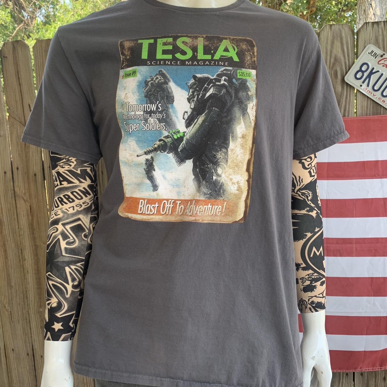 Vintage Fallout 4 by bethesda Game T-shirt Size... - Depop