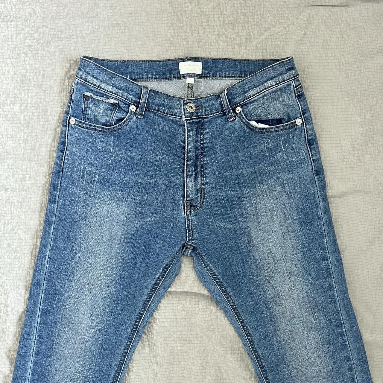 Pazzo mid-rise dark wash bootcut jeans - fabric is... - Depop