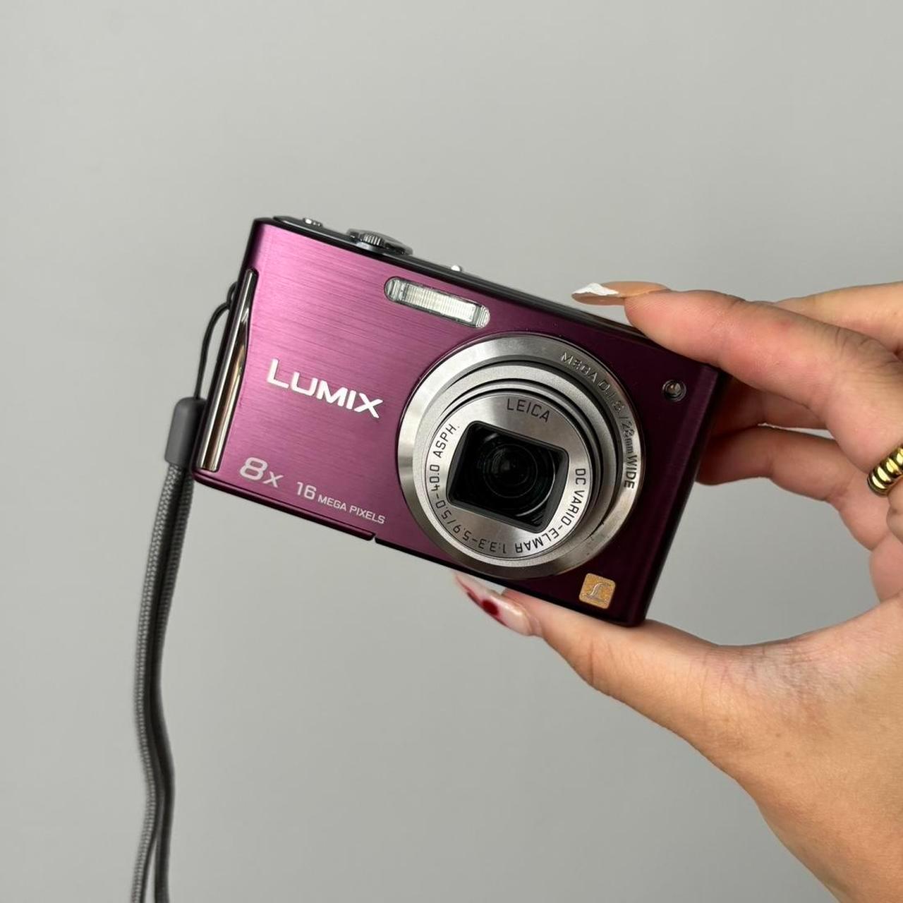 Panasonic Lumix Digital Camera in purple FS5... - Depop
