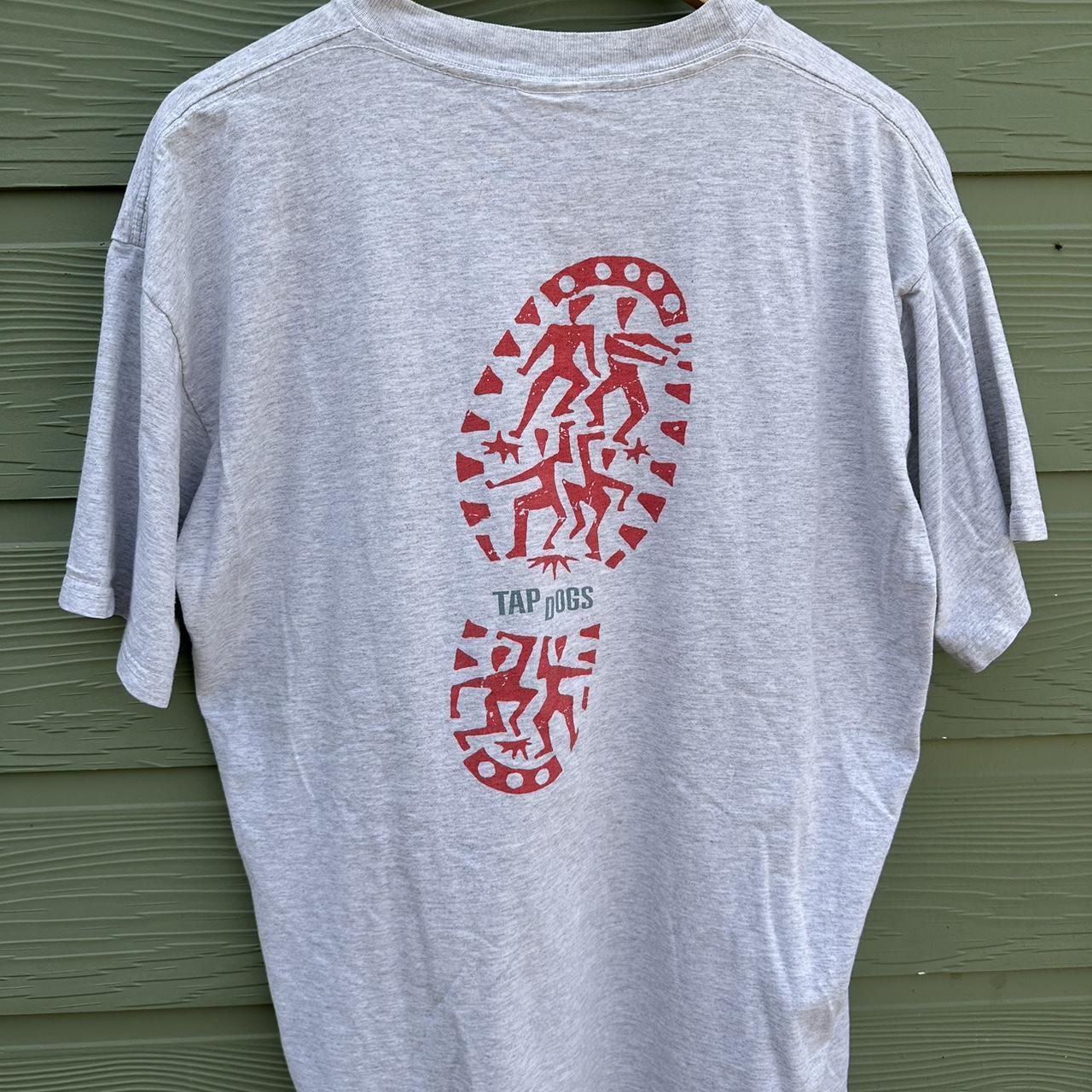 1996 tap dogs movie t shirt Flaws will be shown... - Depop