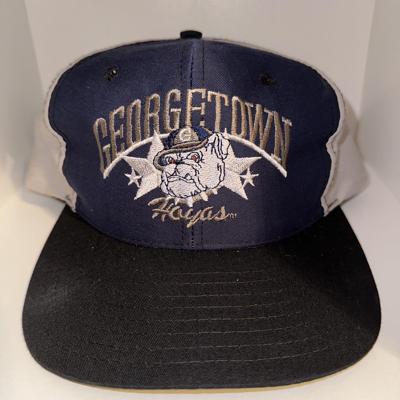 Vintage 90s Georgetown Hoyas snapback hat Flaws... - Depop