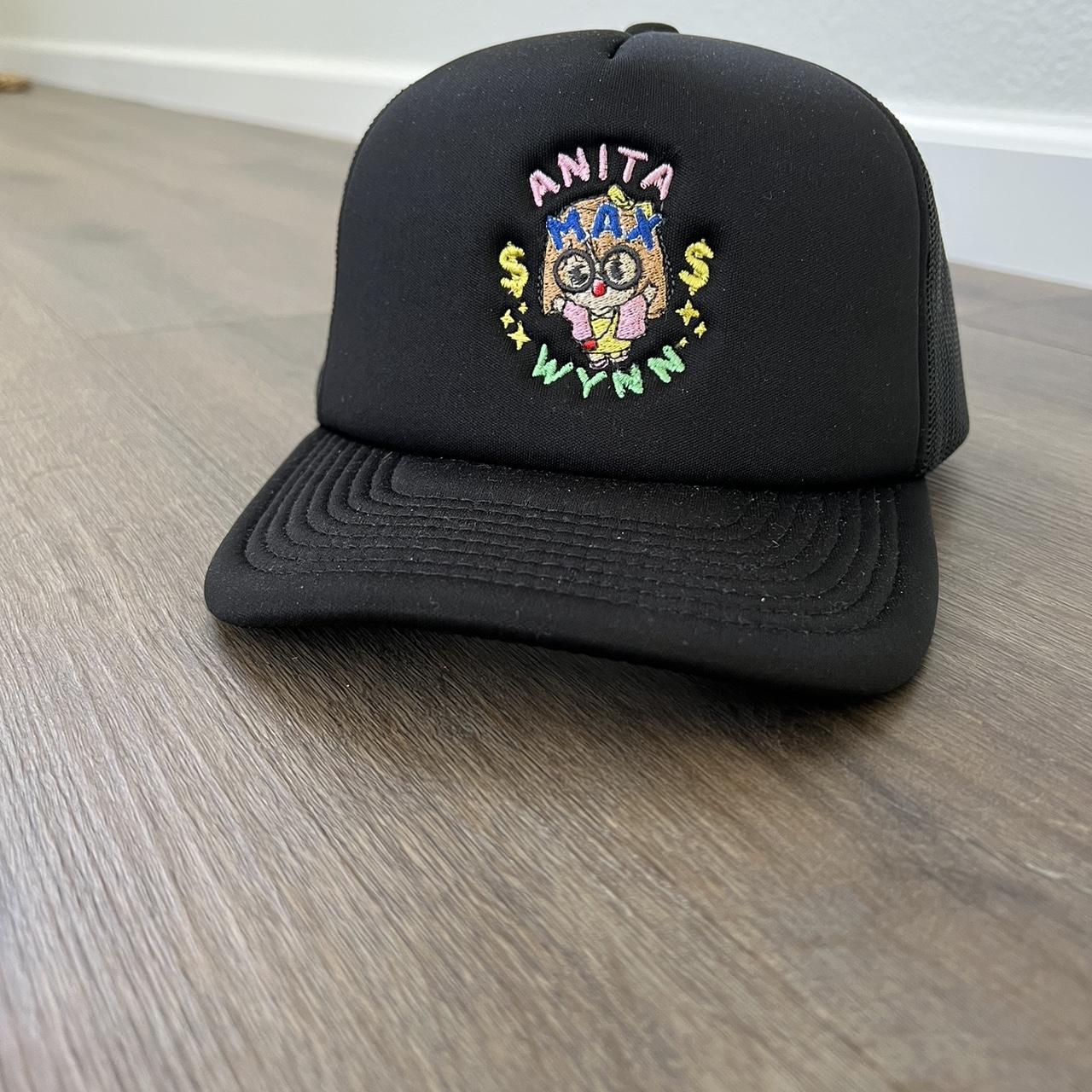 Drake Anita Max Wynn Stake Trucker Hat Worn... - Depop