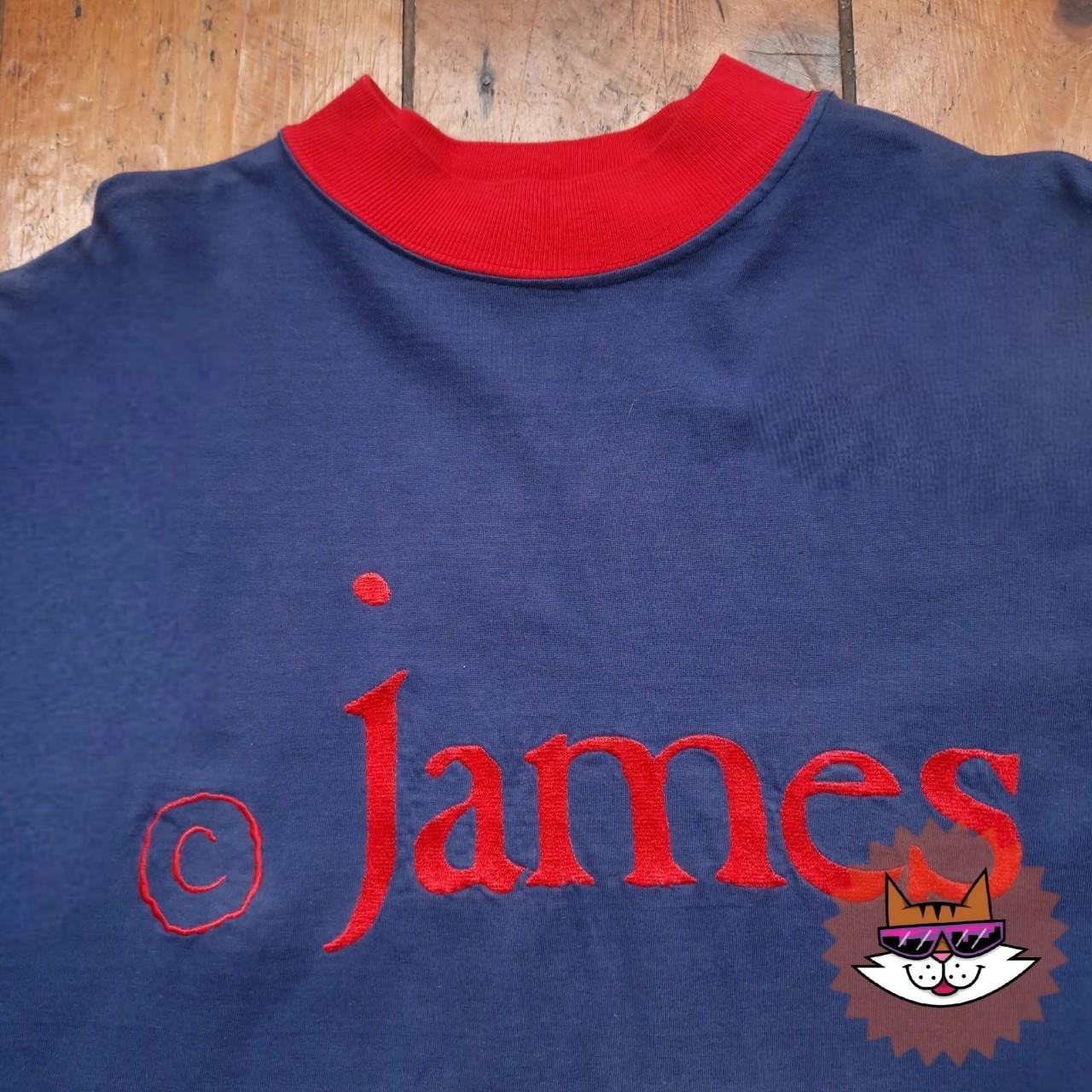 Vintage Early 90s James Band T Shirt James is a... - Depop