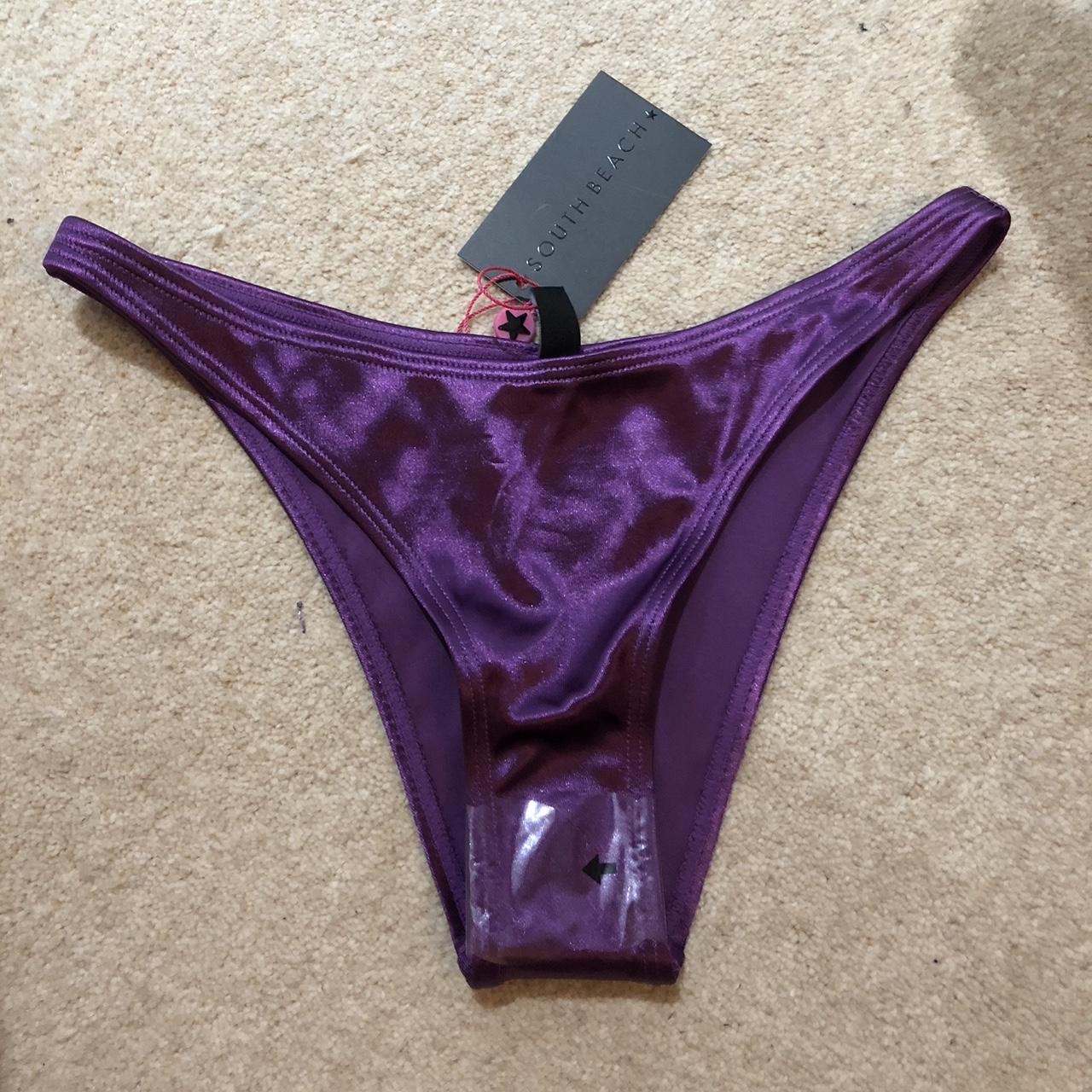 Purple bikini bottoms from ASOS/ South Beach Never... - Depop