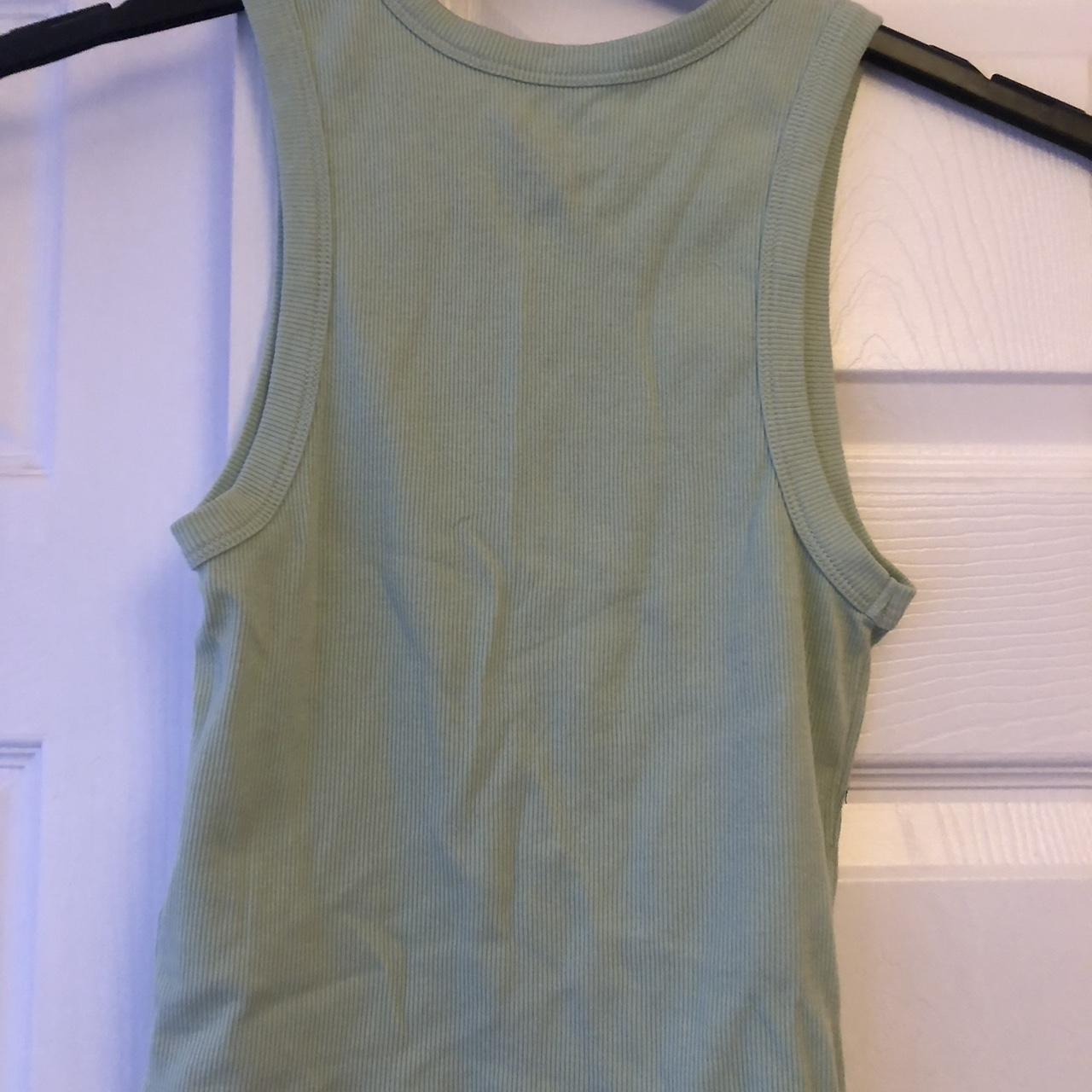 Urban outfitters green tank top Size Small... | Depop