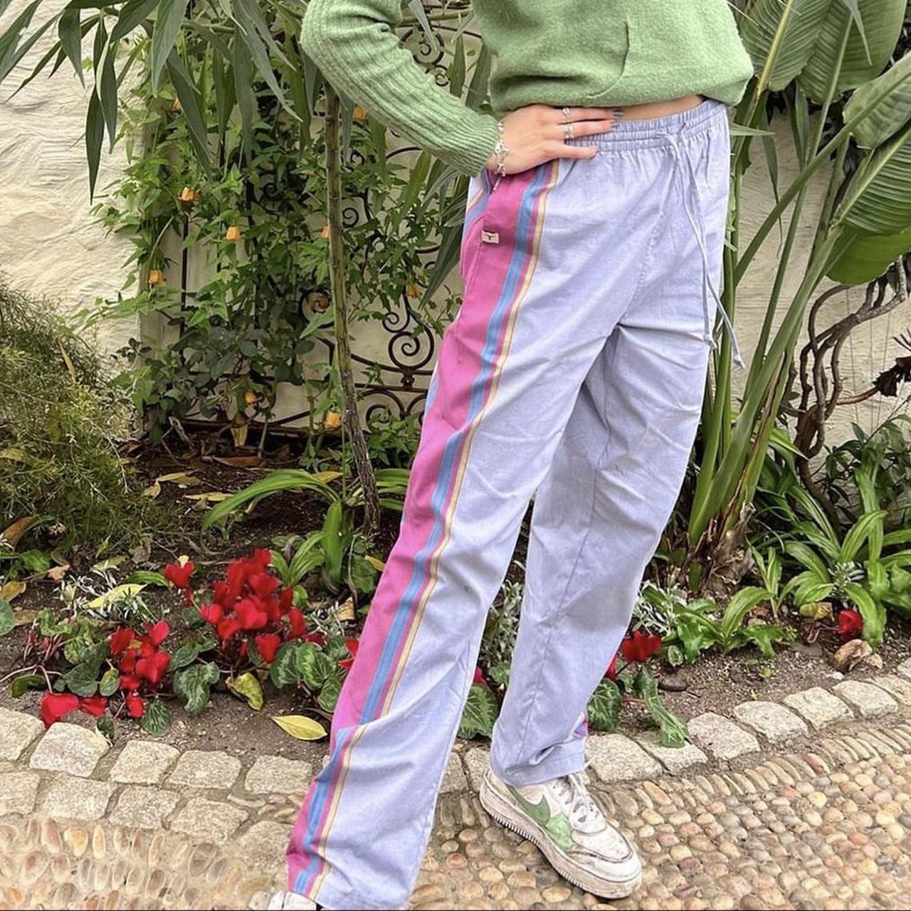 toms trunks grey / purple lounge pants in dire need... - Depop