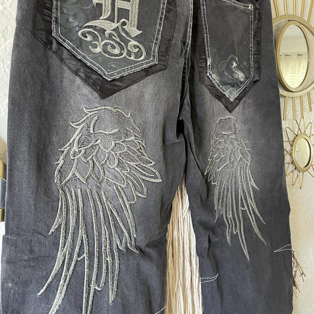 Play Bigg Hip Hop Life Mens Black Jeans Size 34... - Depop