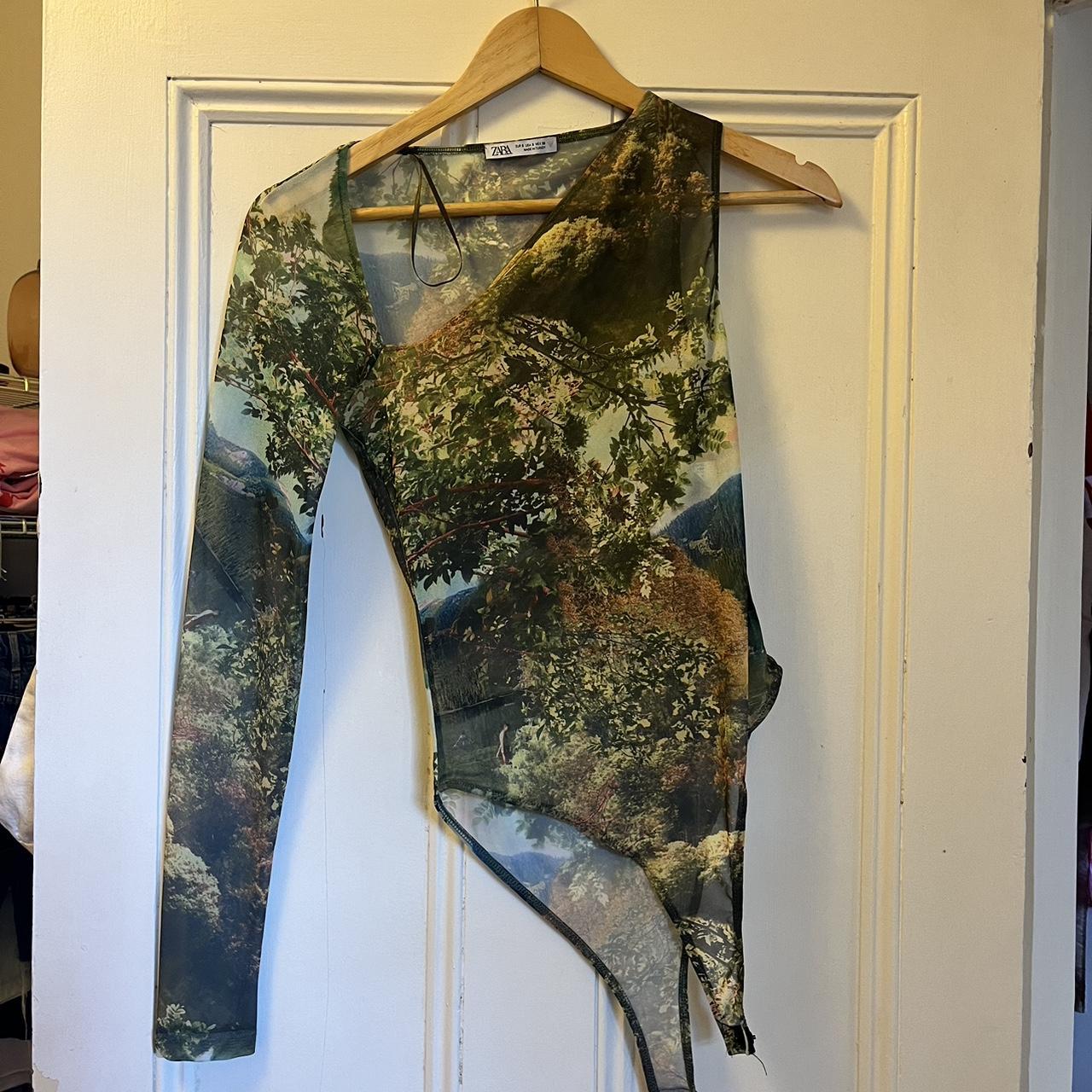 Zara mesh leotard - Depop