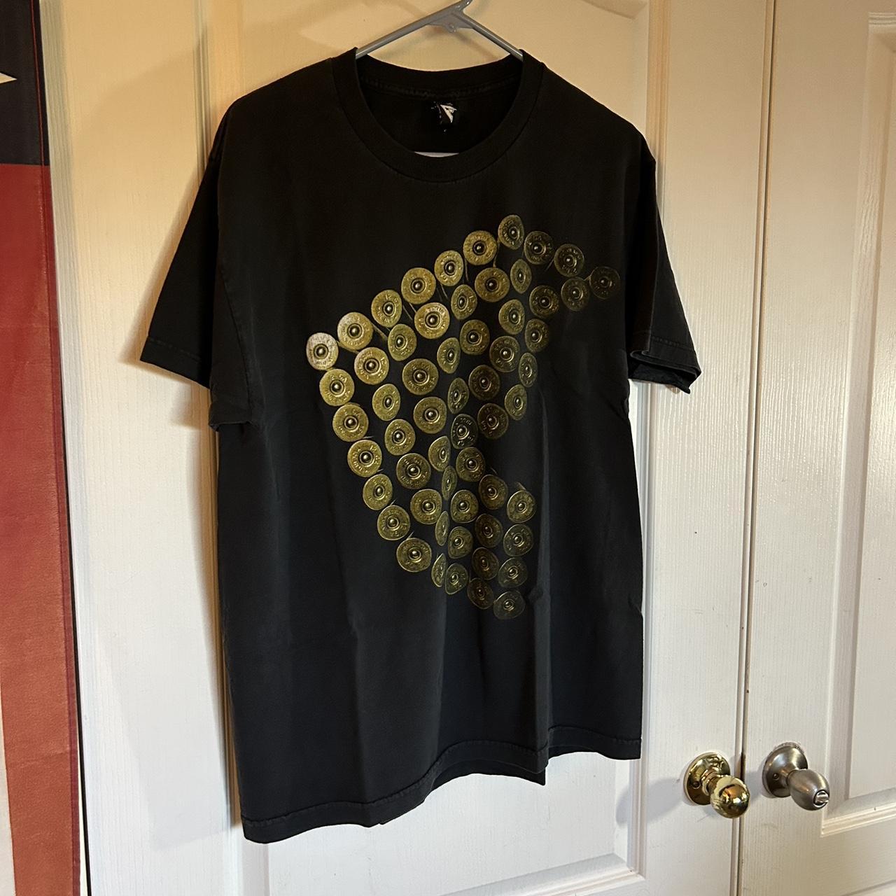 FAMOUS STARS AND STRAPS BULLET CASING TEE SIZE XL... - Depop