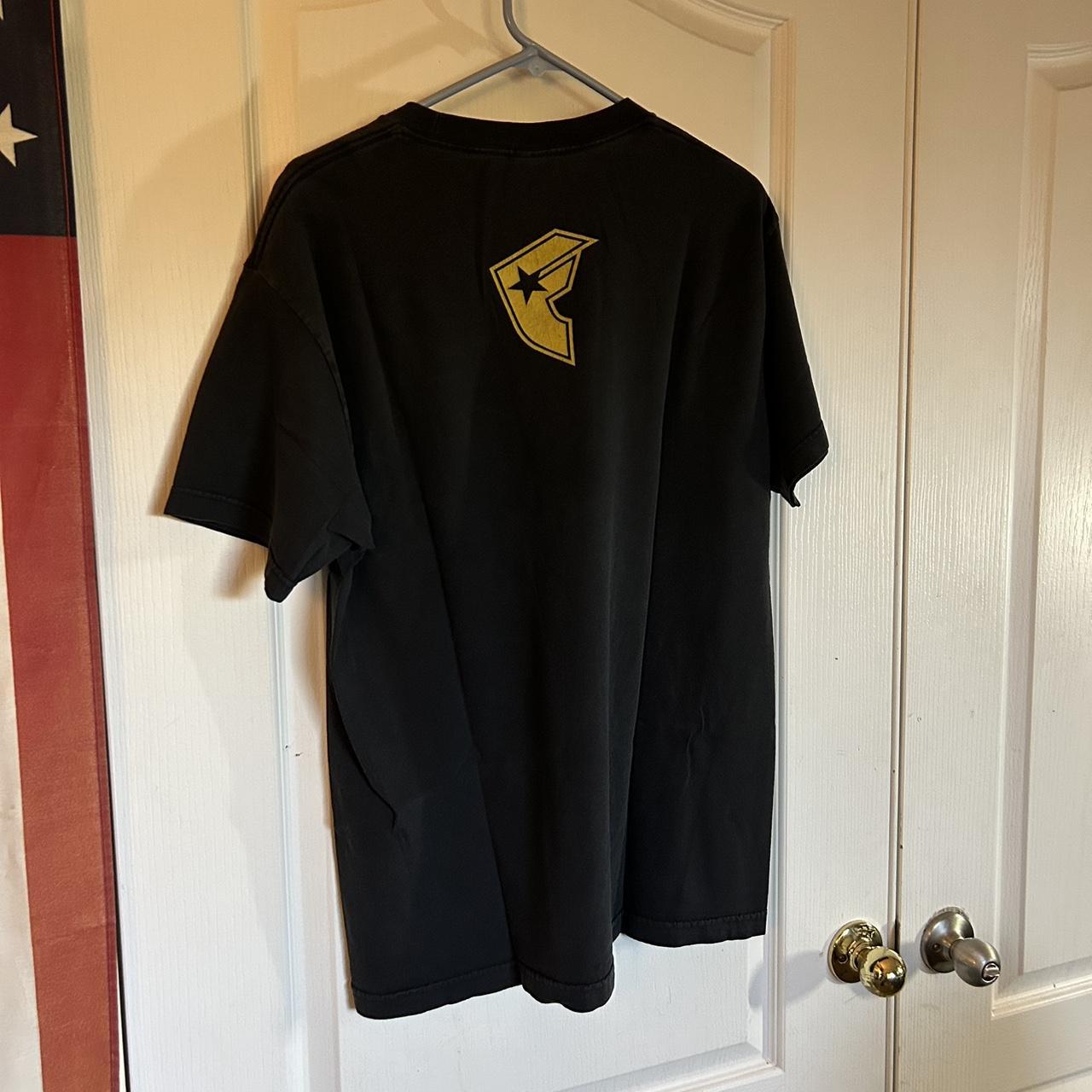 FAMOUS STARS AND STRAPS BULLET CASING TEE SIZE XL... - Depop