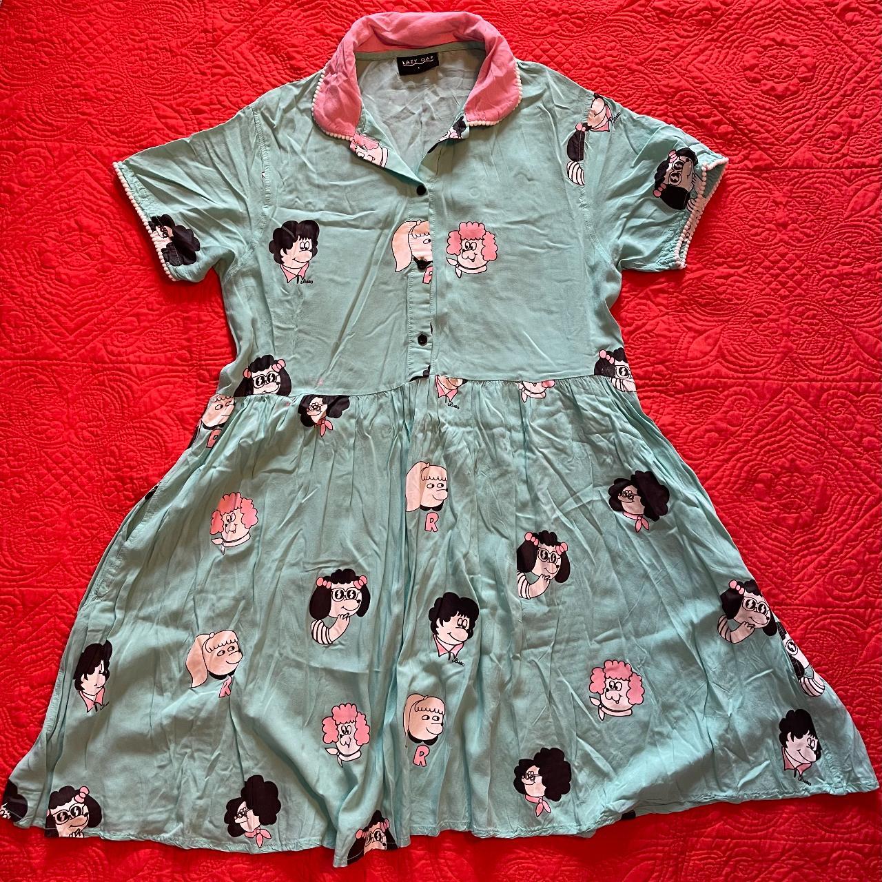 Vintage Lazy Oaf Grease Dogs Dress - Rare Find This... - Depop