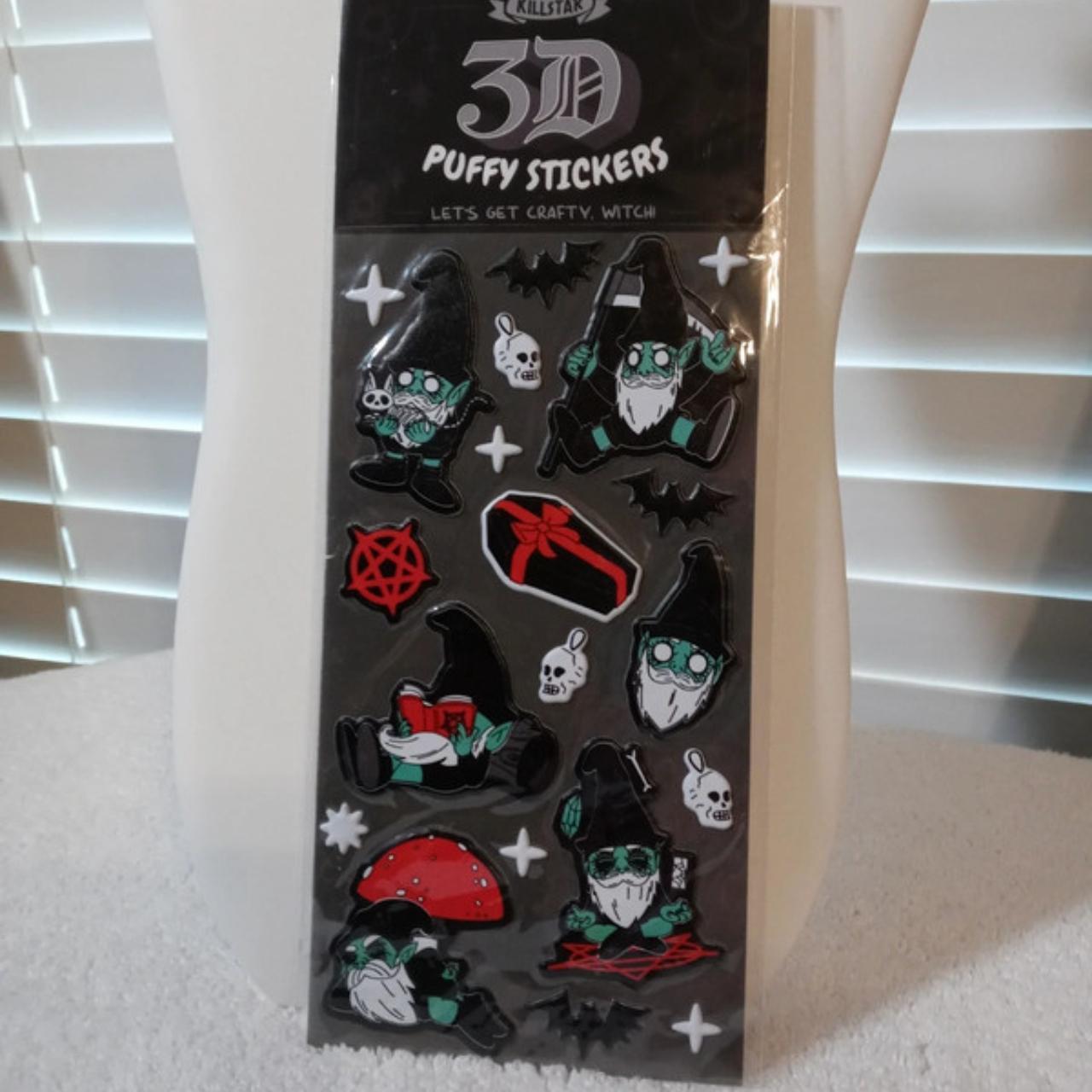 Killstar gnome sticker pack Unused unopen puffy... - Depop