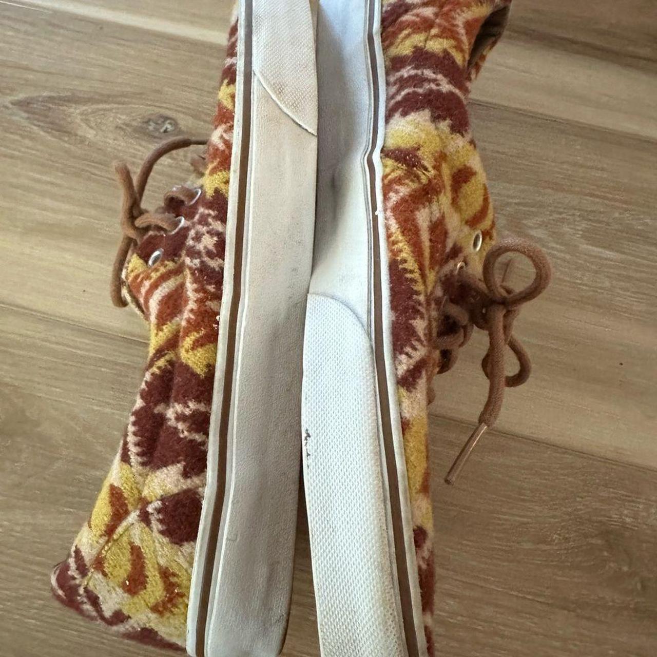 Vans X Pendleton Aztec Skate Sneaker M 11 Preowned... - Depop