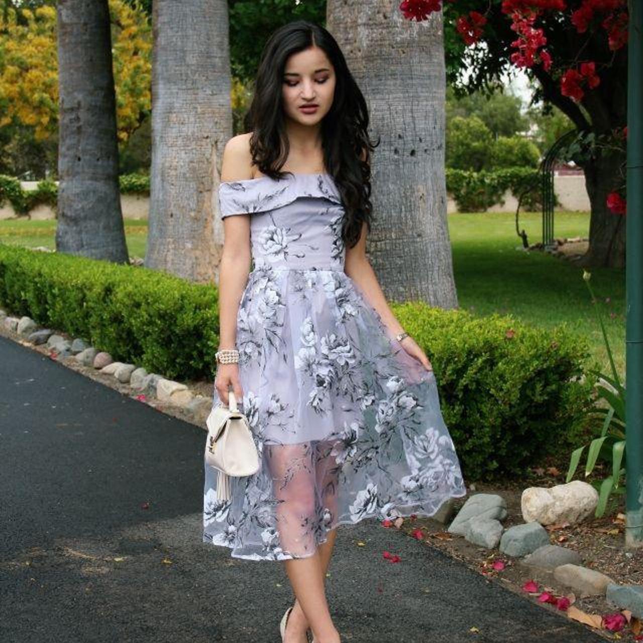 ASOS Women's Grey Dress | Depop