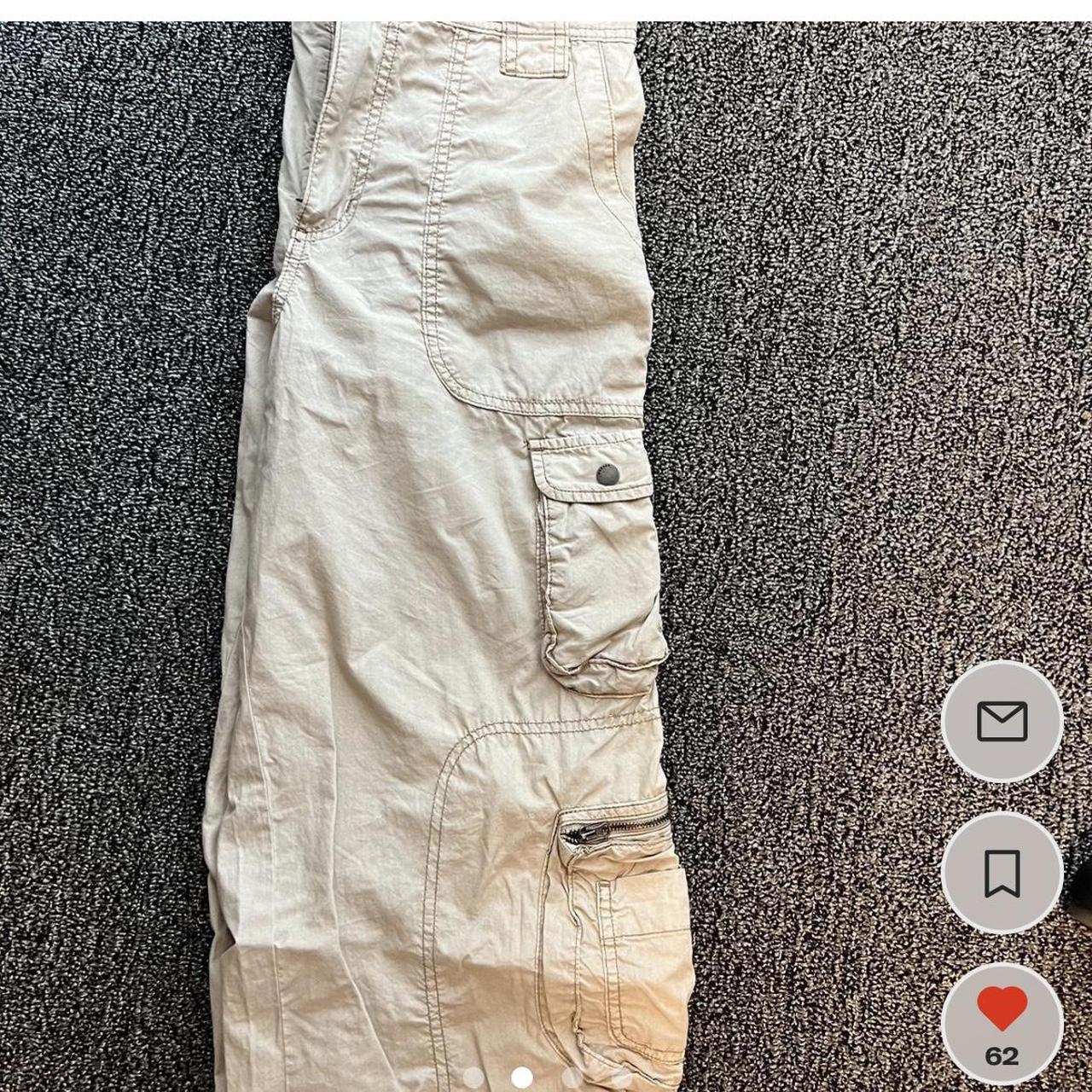 Repop!! Garage cargo parachute pants. New!! Size... - Depop
