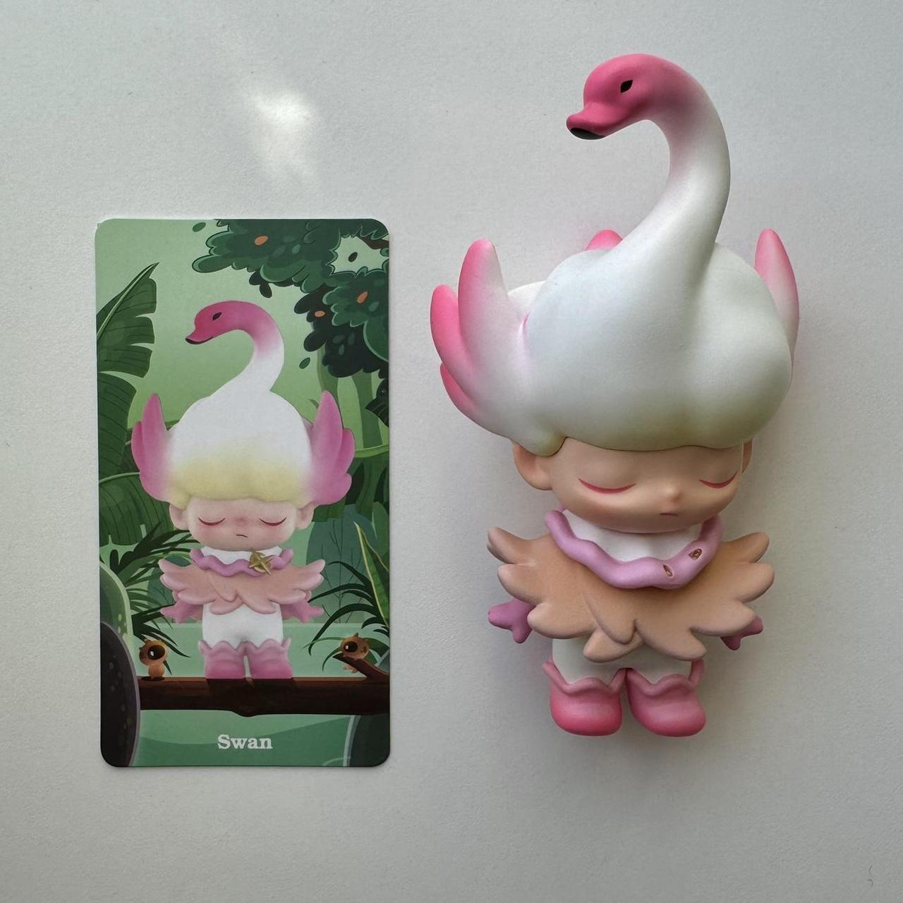 POPMART Dimoo Fairy Tale Series: Swan Comes with... - Depop