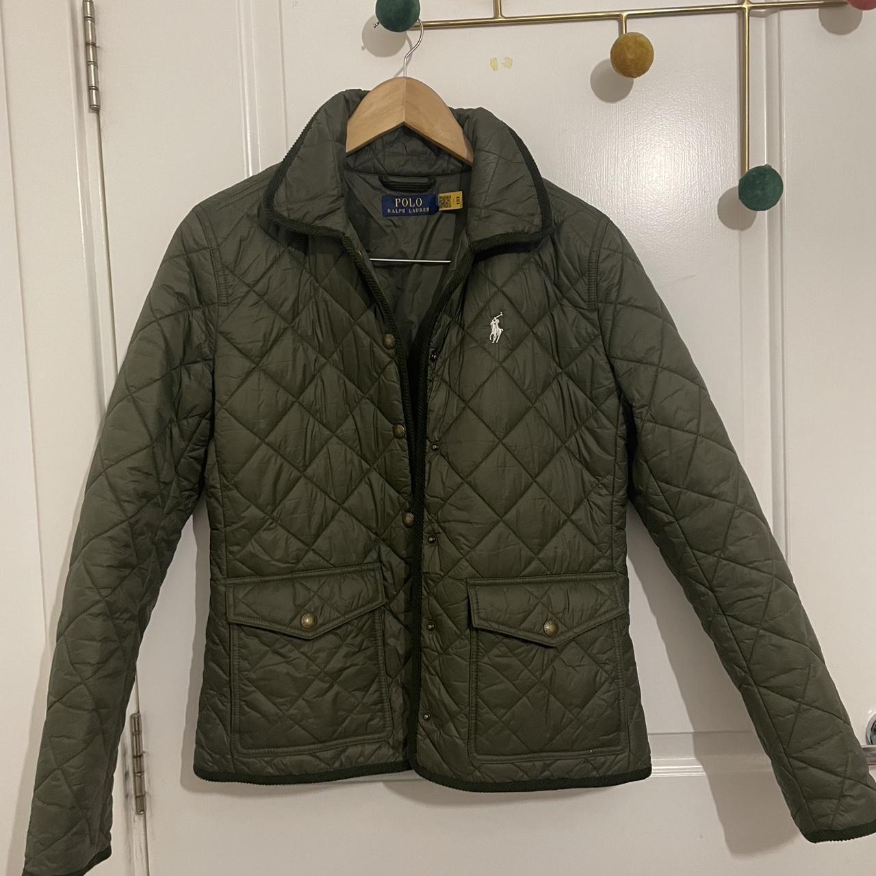 Polo Ralph Lauren Quilted Jacket Bought Off Vinted... | Depop