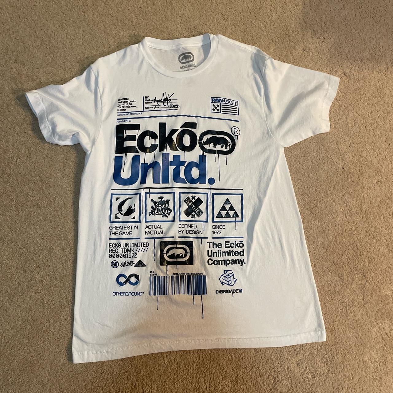 Ecko untld baggy fit shirt large sooo awesome 😳 - Depop