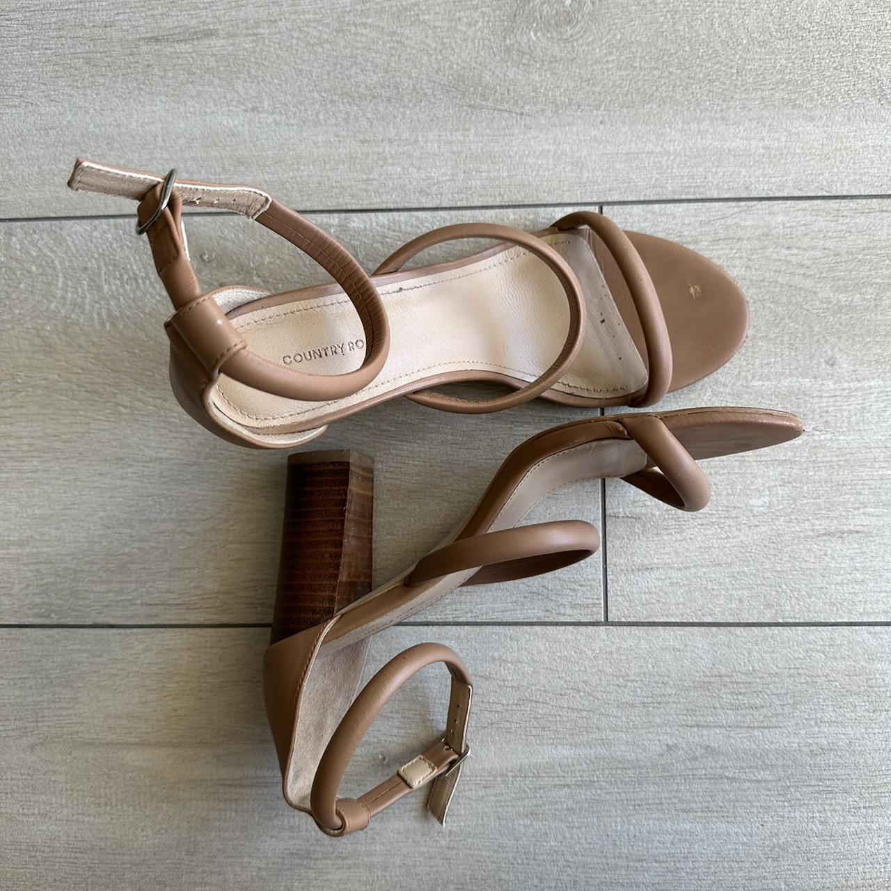 Country road sandal heels Size 8 Comfy, easy to... - Depop