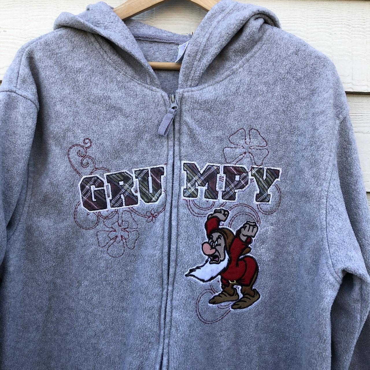 Disney's Grumpy Zip Up Sweater soft zip up sweater... - Depop