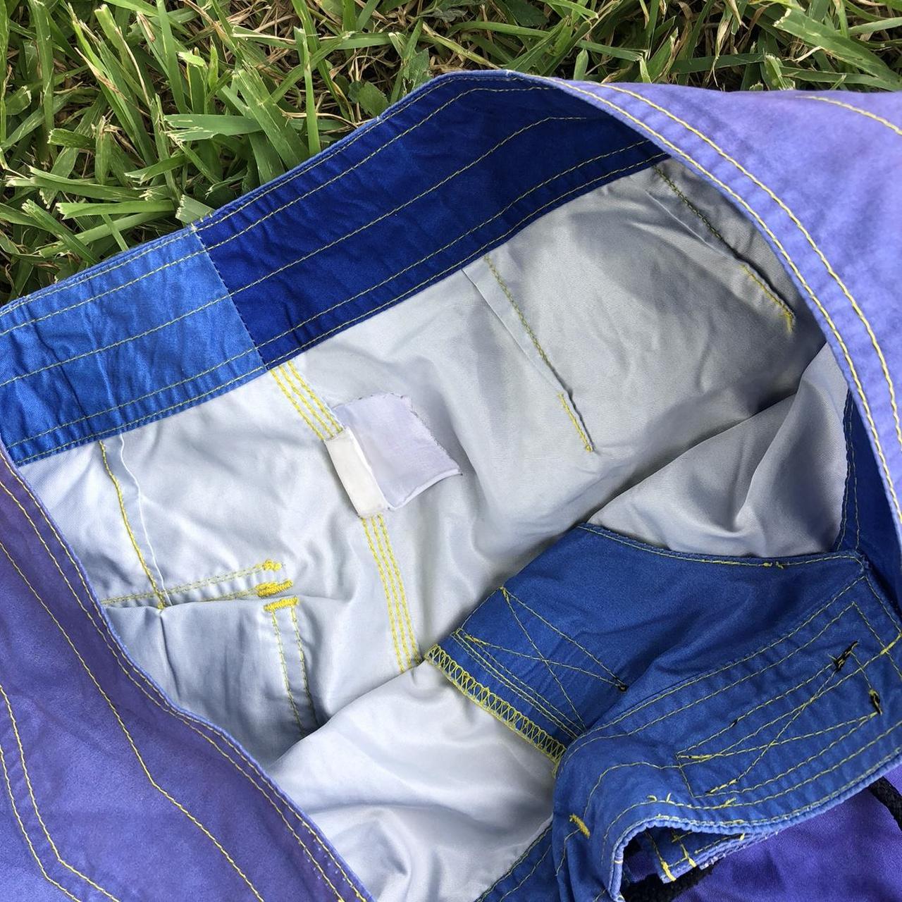 Y2K flame print trunks men's trunks, has cool... - Depop