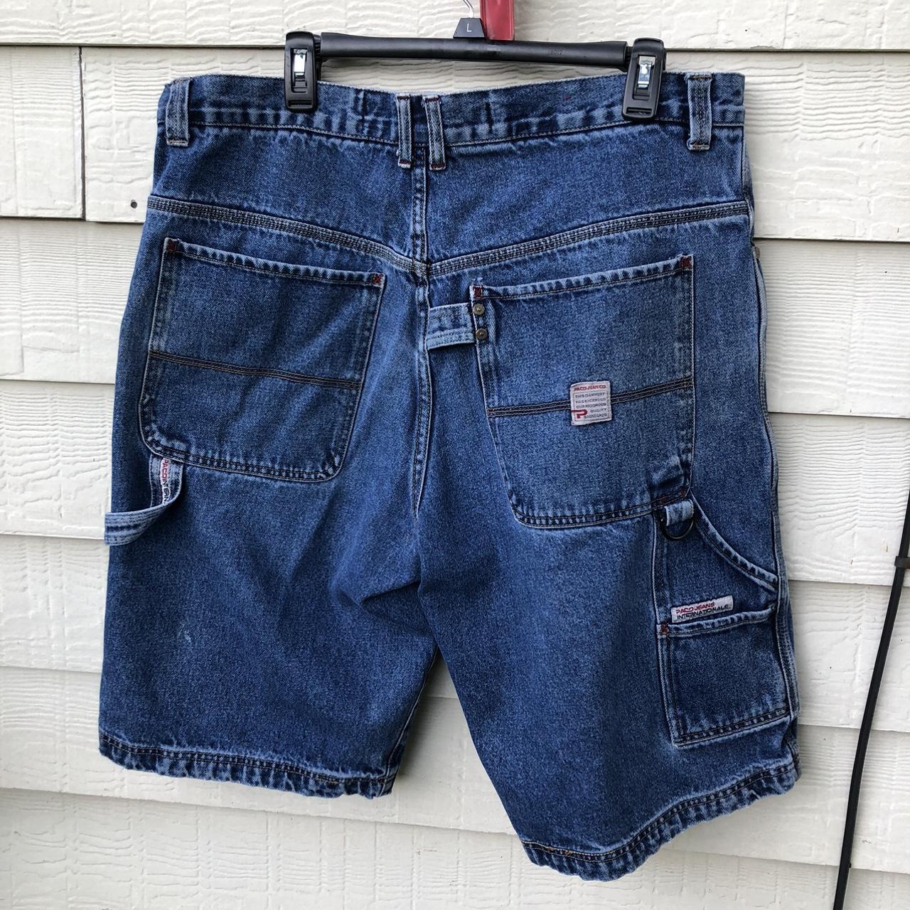Vintage 90s Paco Jean company Shorts Carpenter... - Depop