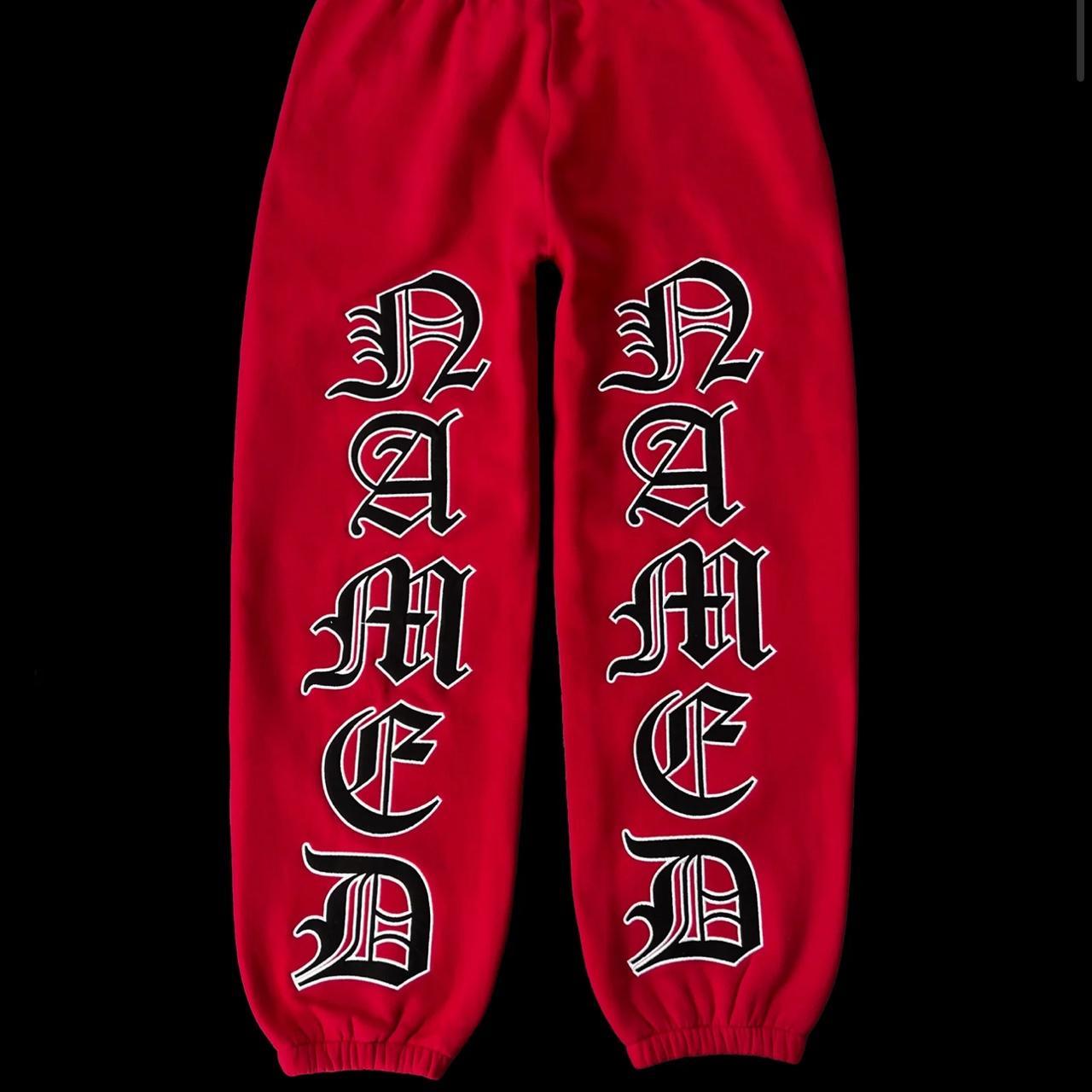 NAMED COLLECTIVE RED SWEATS - Depop